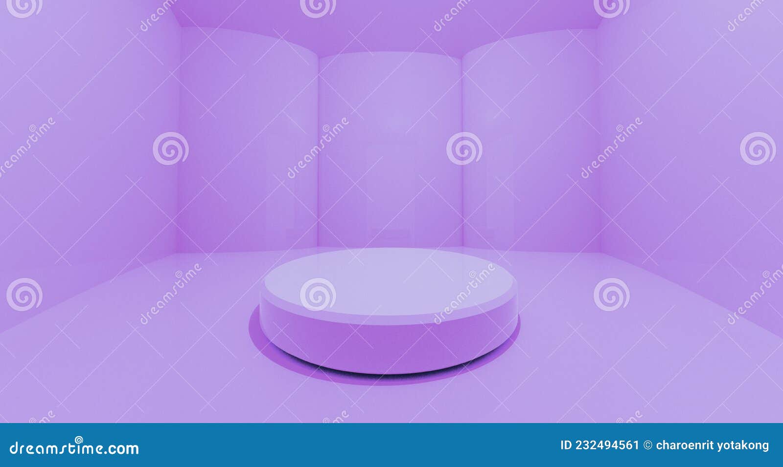 Purple Scene Mock Up with Background Stock Illustration - Illustration ...