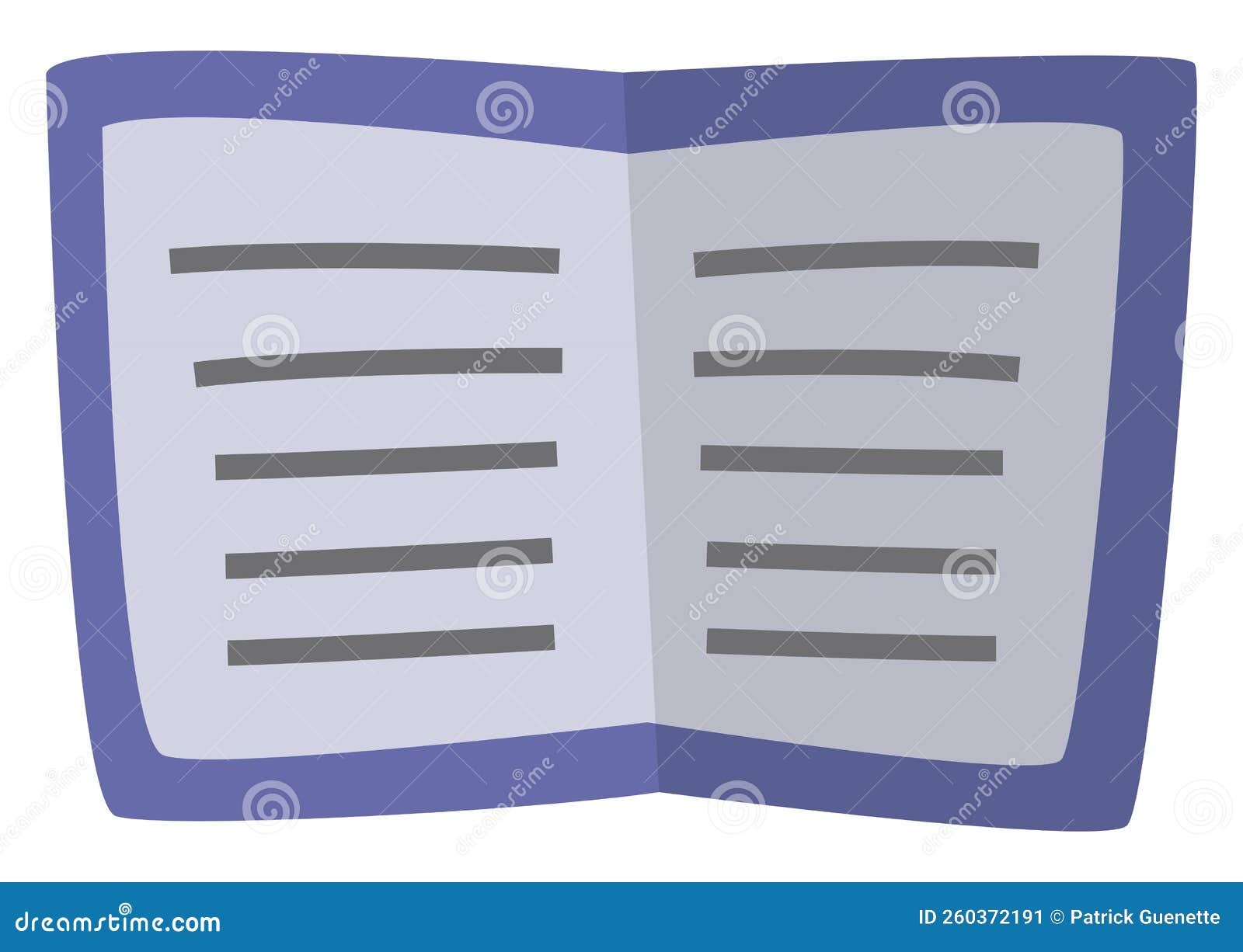 Purple school book, icon stock vector. Illustration of background ...