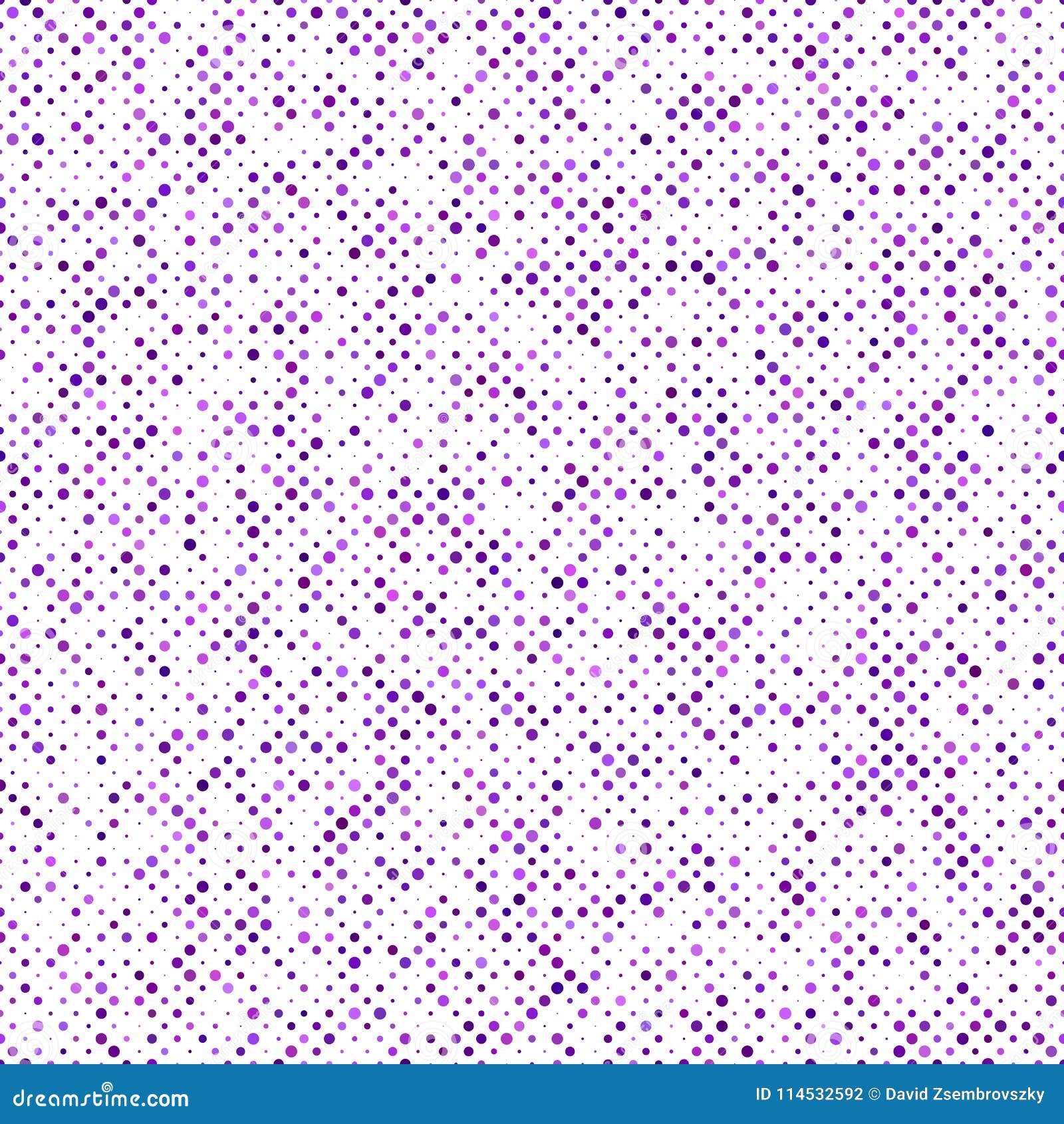 Purple Seamless Dot Pattern Background - Vector Design Stock Vector ...