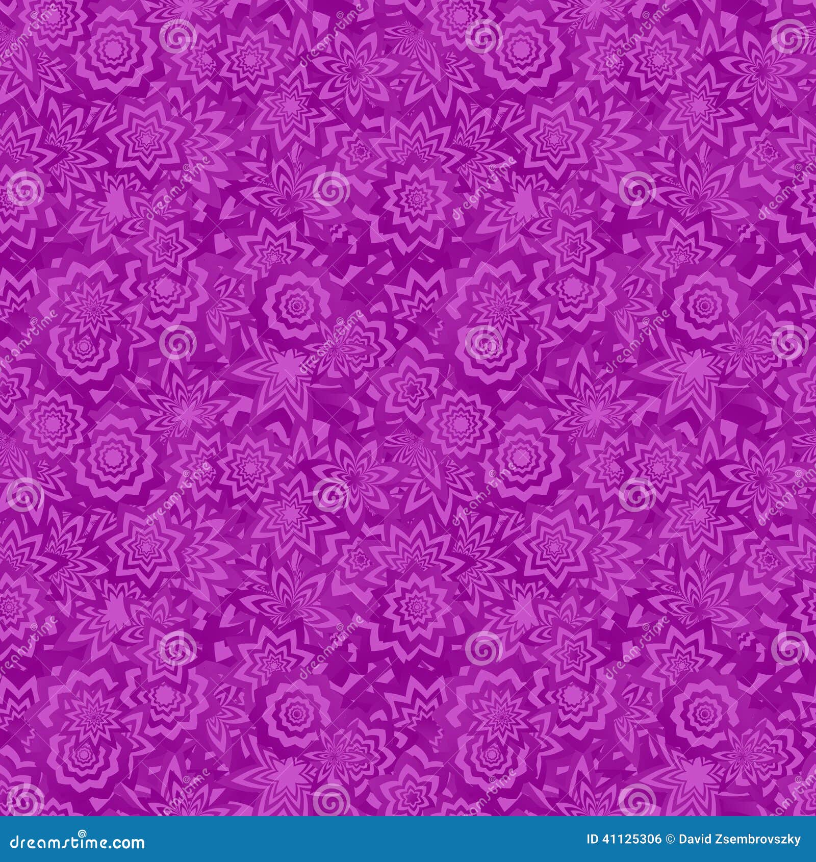 Purple Seamless Floral Background Stock Vector - Illustration of ...