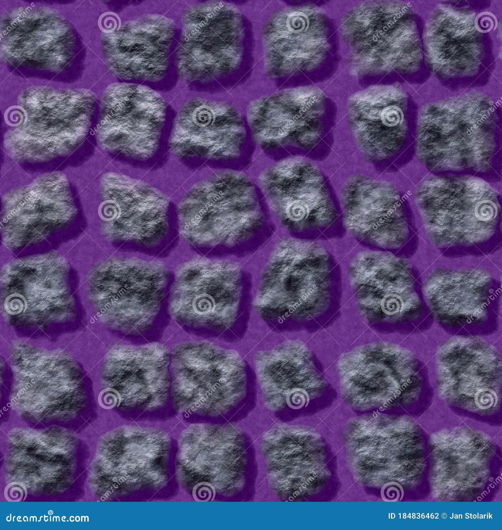 Purple Seamless Pavement Texture Background Stock Illustration ...