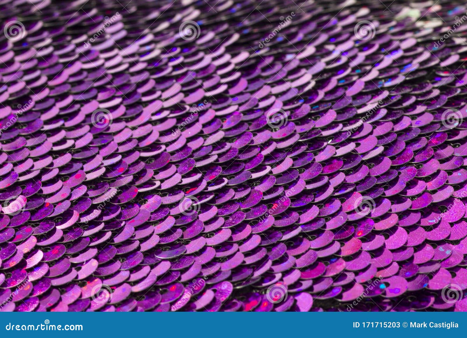 Purple Sequins Pattern Macro View Stock Image - Image of colorful ...