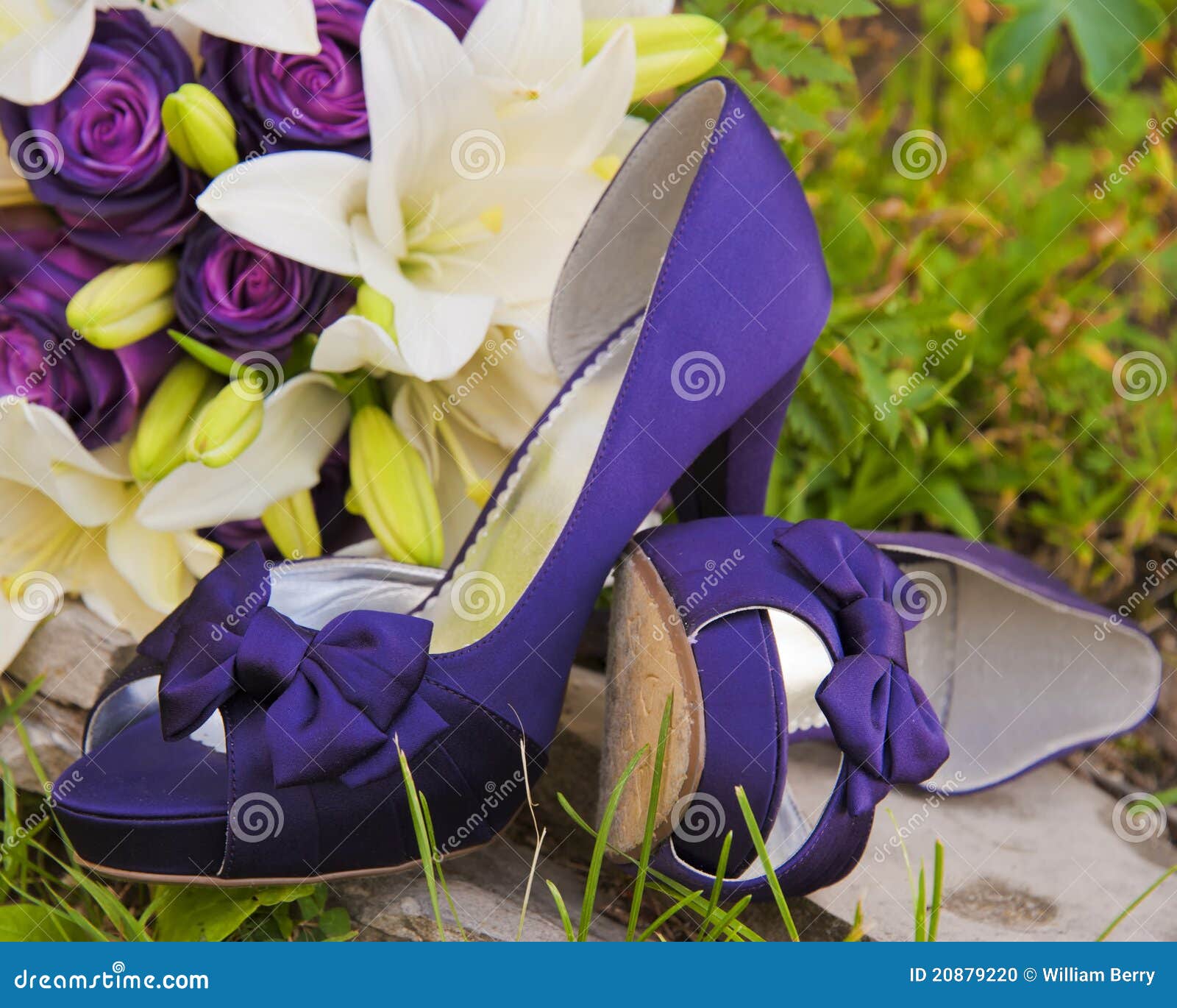 Purple Shoes stock photo. Image of life, accessories - 20879220