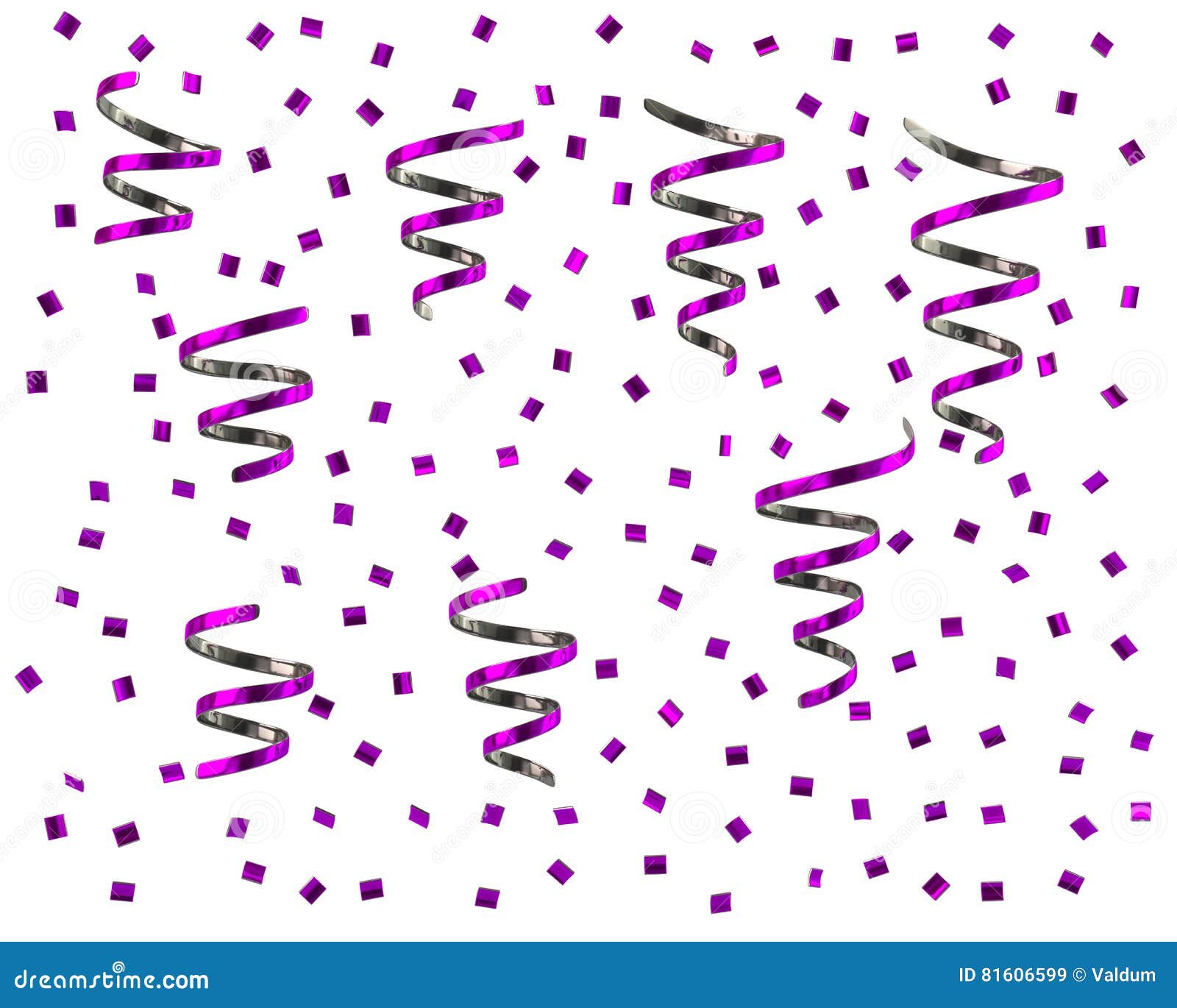Purple White Streamers Stock Illustrations – 269 Purple White Streamers ...