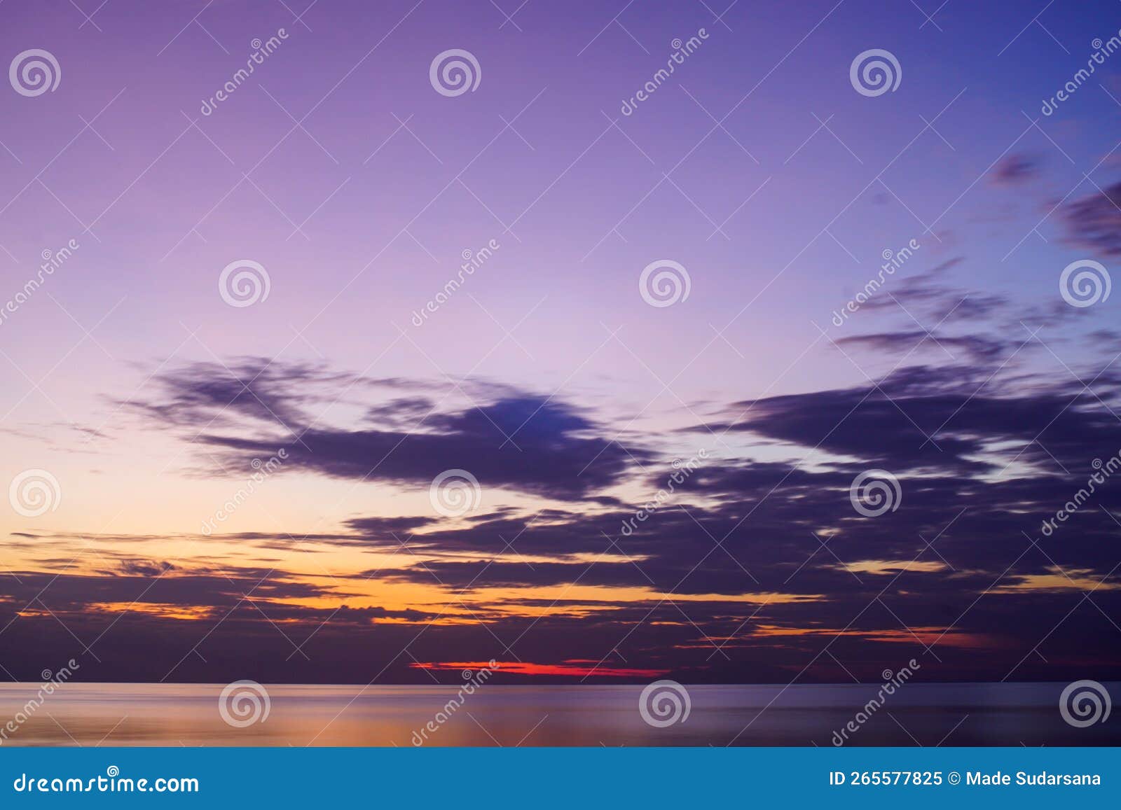 The Purple Skies at Bali Beach Stock Image - Image of purple, wave ...