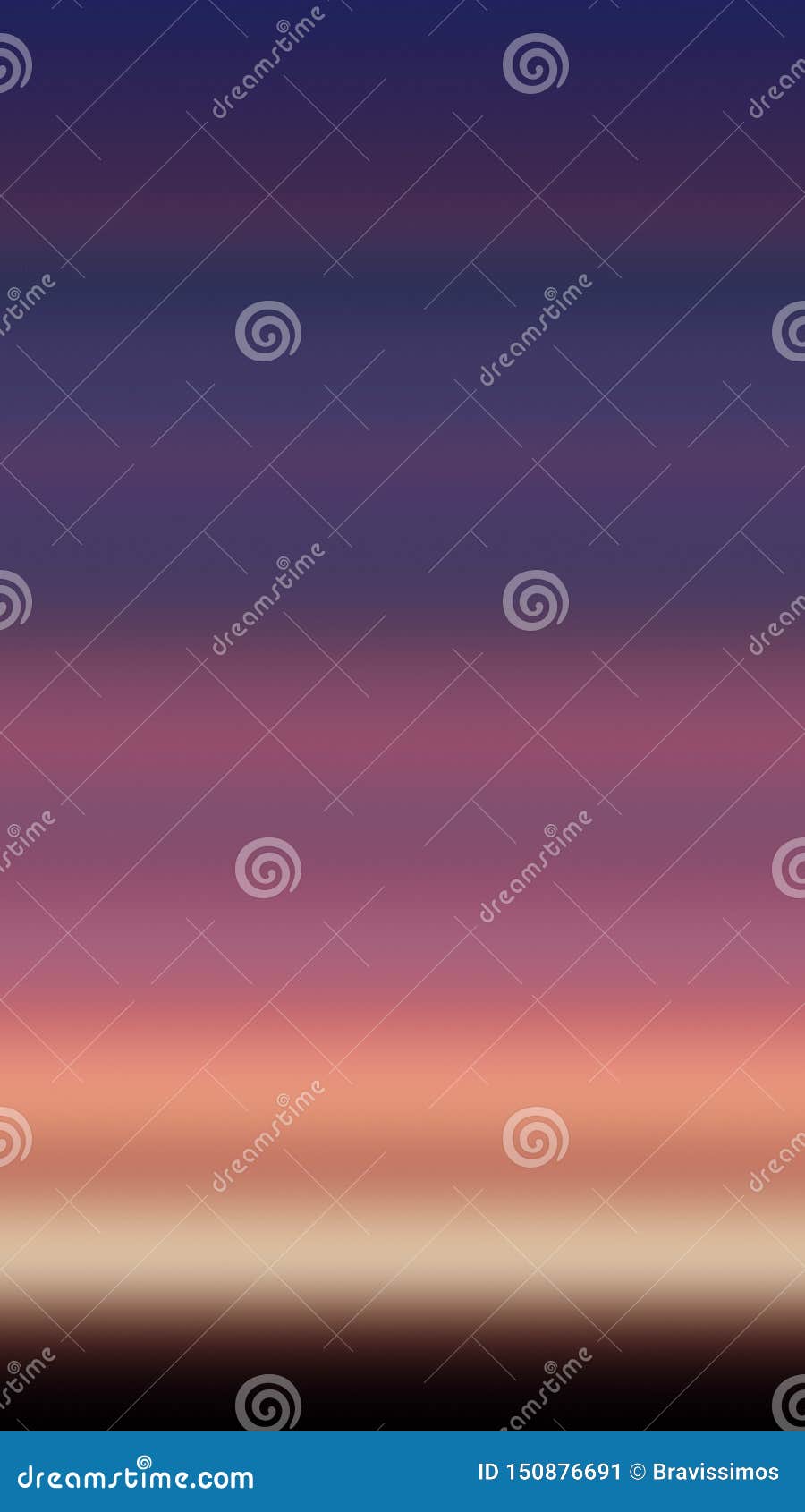 Purple Sky Gradient Background Abstract, Twilight Stock Illustration ...