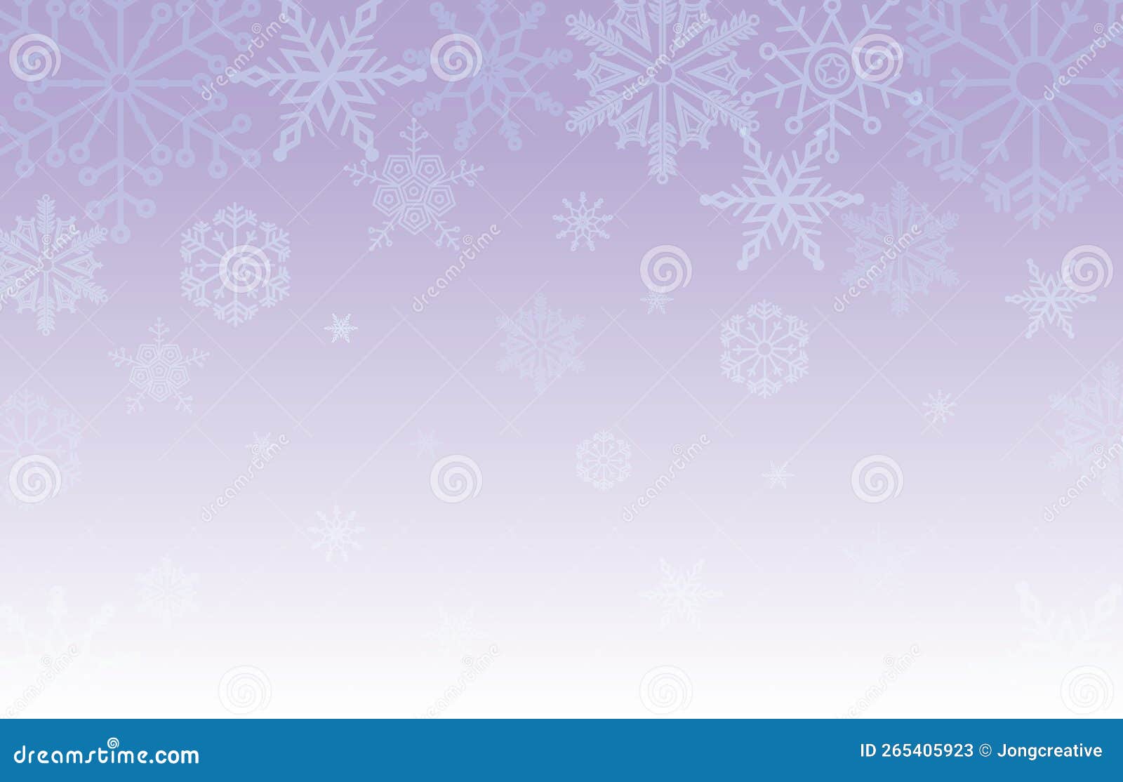 Purple Snowflakes Cool Cold Winter Snow Background Stock Vector ...