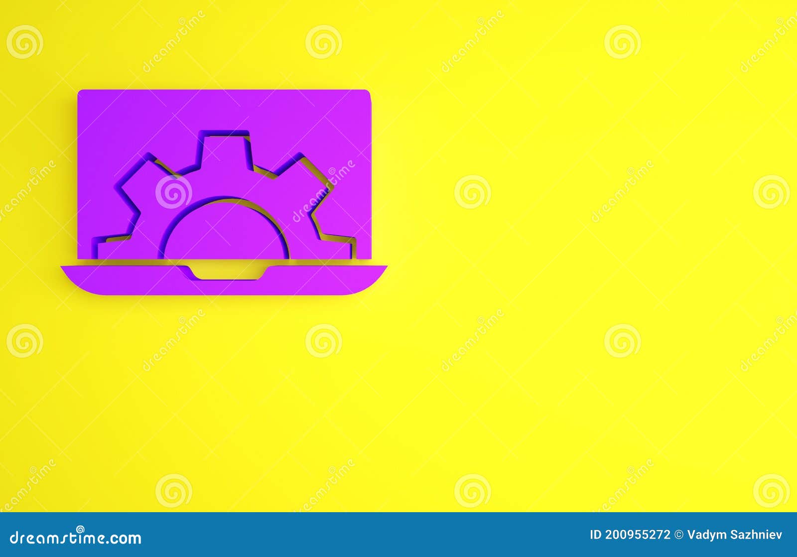 Purple Software, Web Development, Programming Concept Icon Isolated on ...