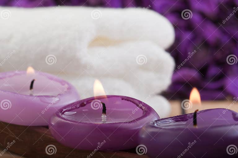 Purple spa concept (2) stock photo. Image of concept - 14001184