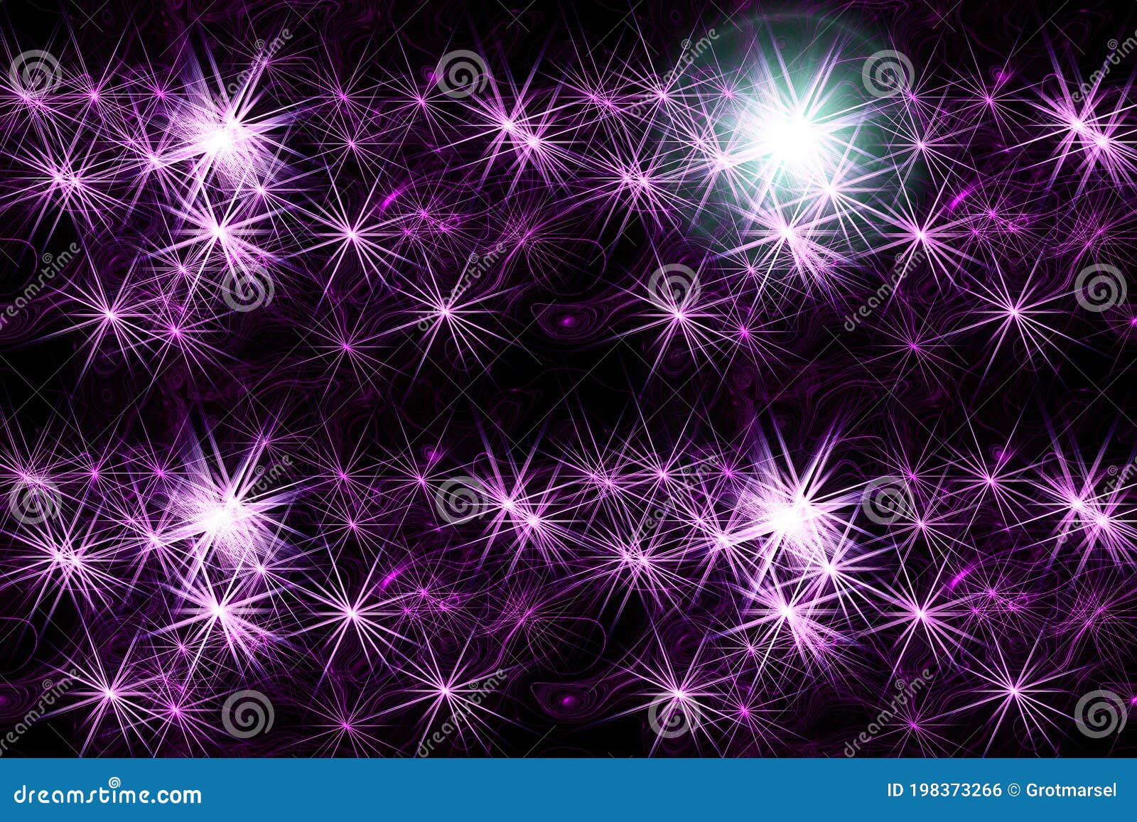 Purple Space Stars Shape Pattern Wallpaper Stock Illustration ...