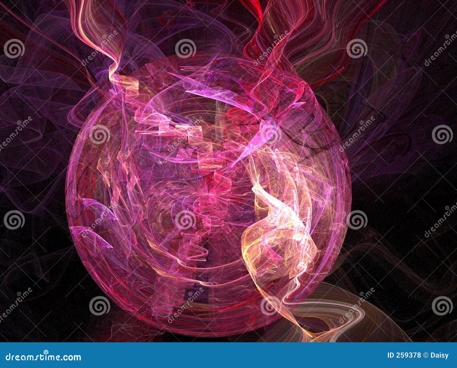 Purple sphere stock illustration. Illustration of digital - 259378
