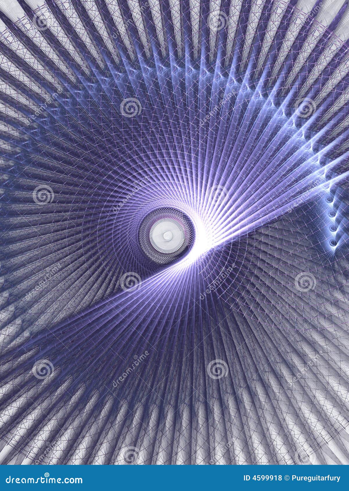 Purple Spiral stock illustration. Illustration of purple - 4599918