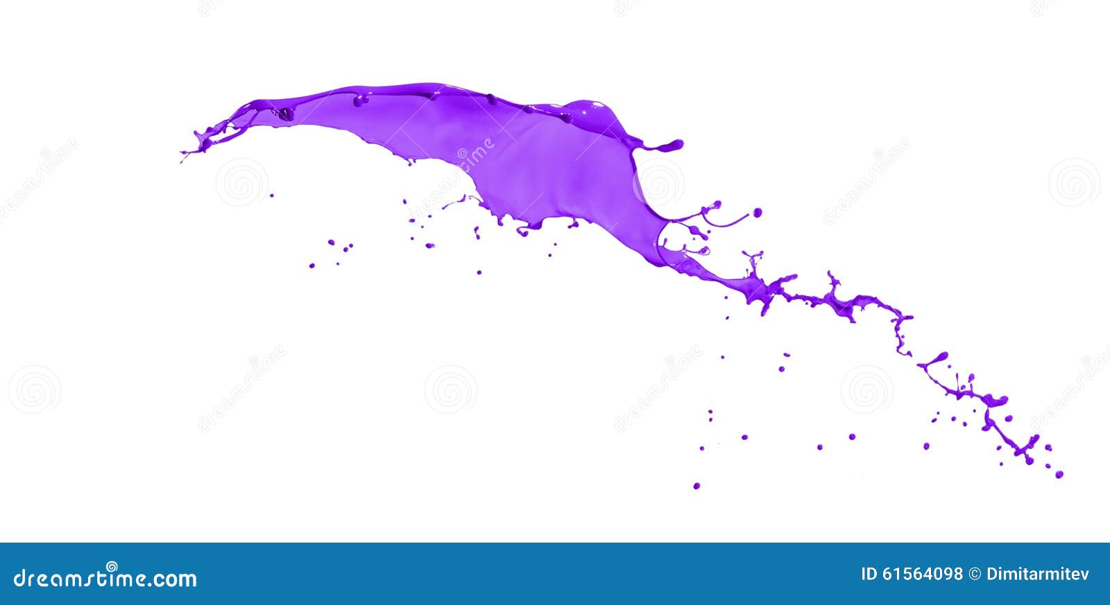 Purple Splash Isolated Royalty-Free Stock Photo | CartoonDealer.com ...