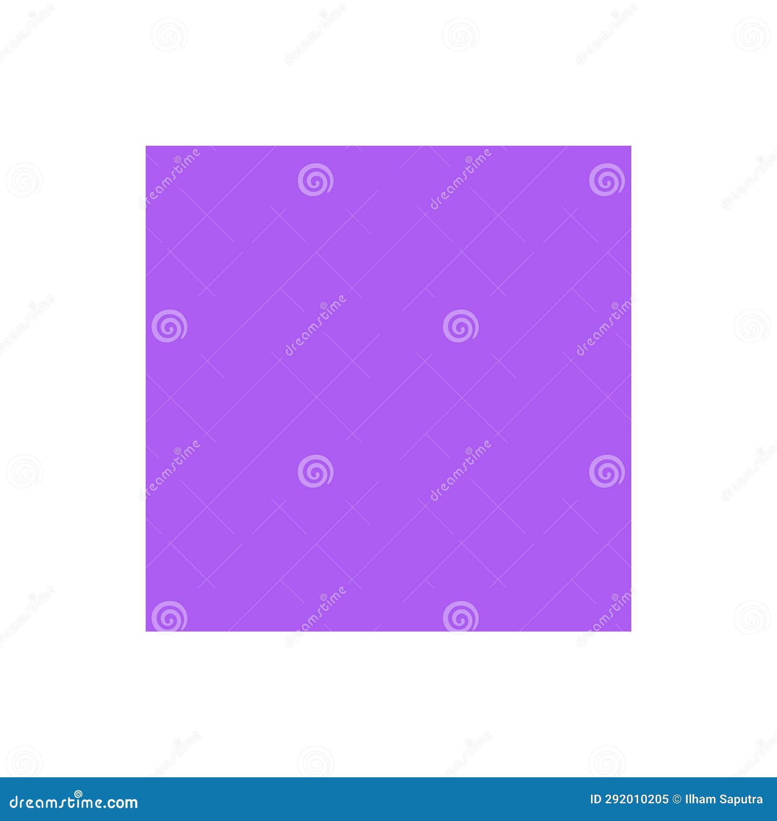 Purple Square Basic Simple Shapes, Geometric Square Icon, 2d Shape ...
