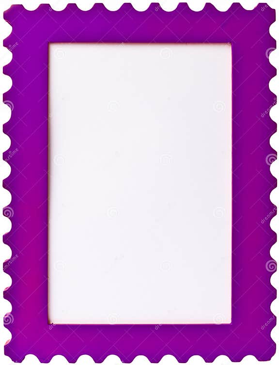 Purple Stamp Photo Image Frame Stock Photo - Image of deco, decorate ...