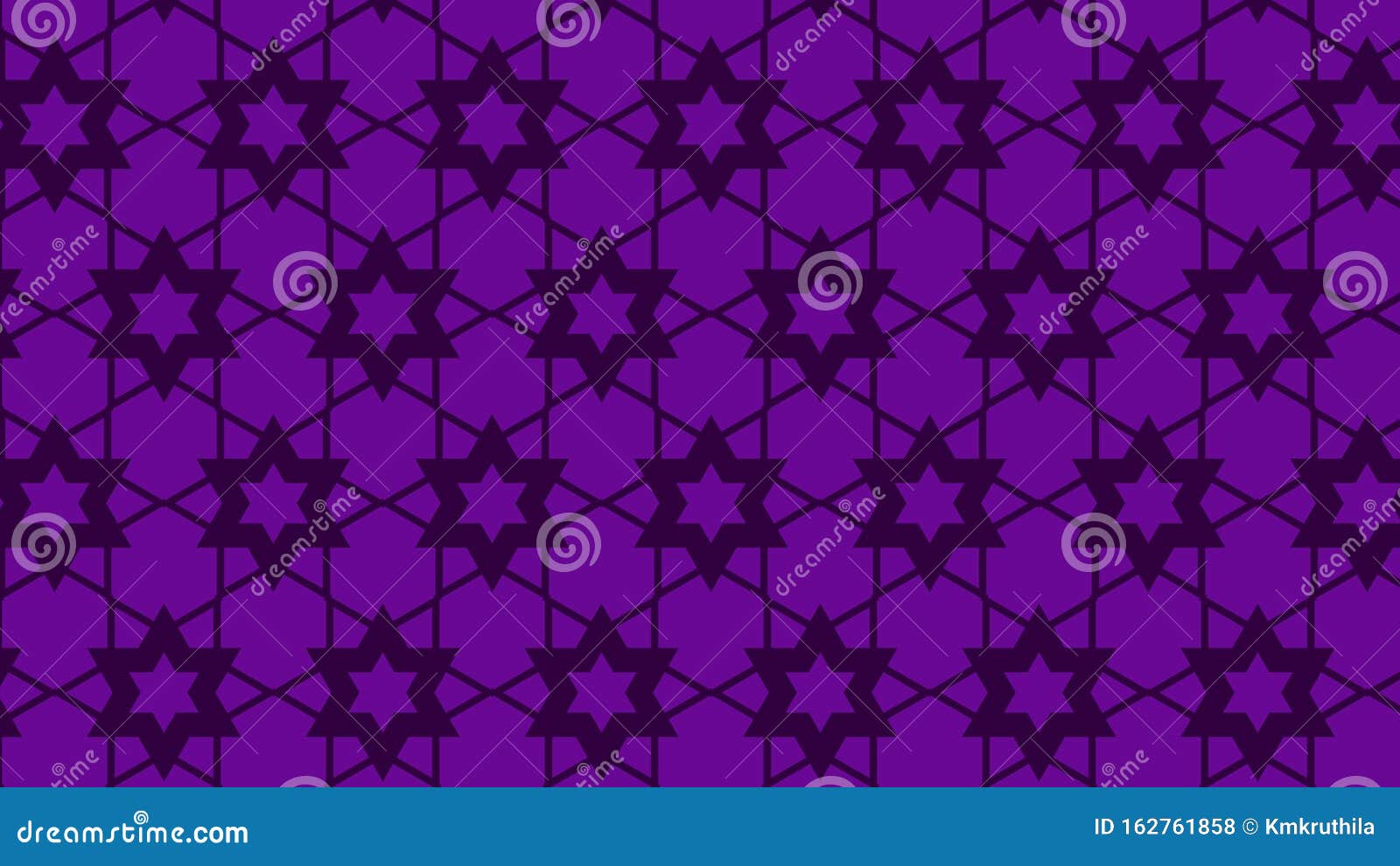 Purple Star Pattern Background Vector Image Stock Vector - Illustration ...