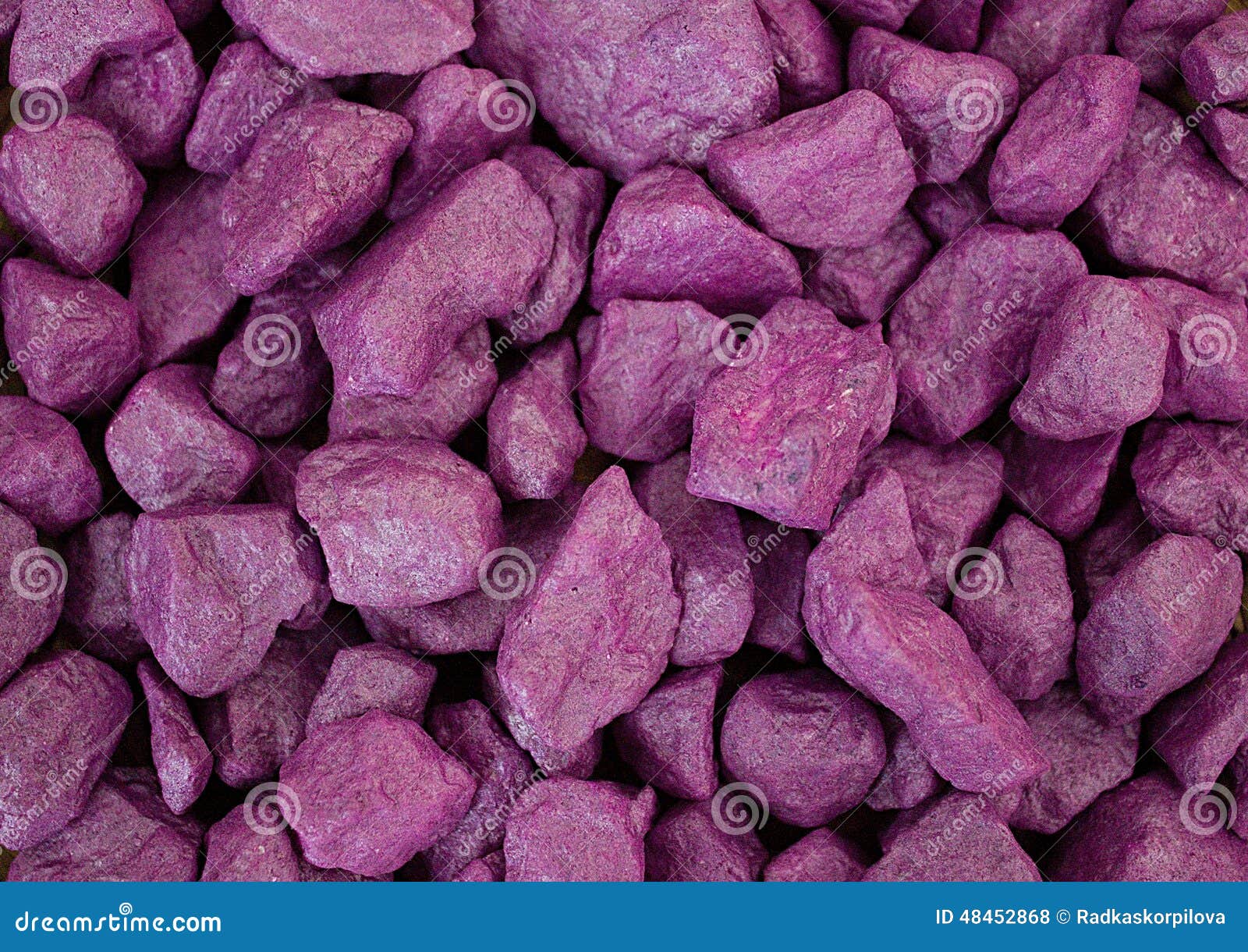 Purple stones stock photo. Image of materials, pink, mineral - 48452868