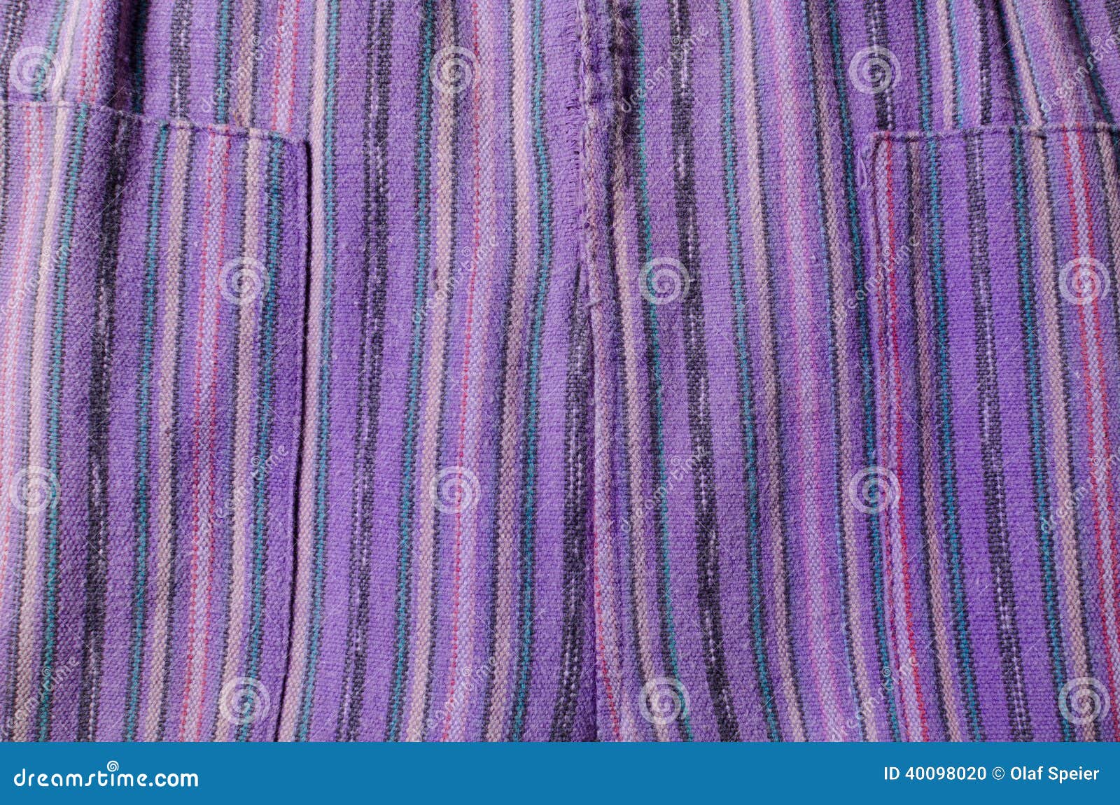 Purple striped fabric stock photo. Image of pattern, handmade - 40098020
