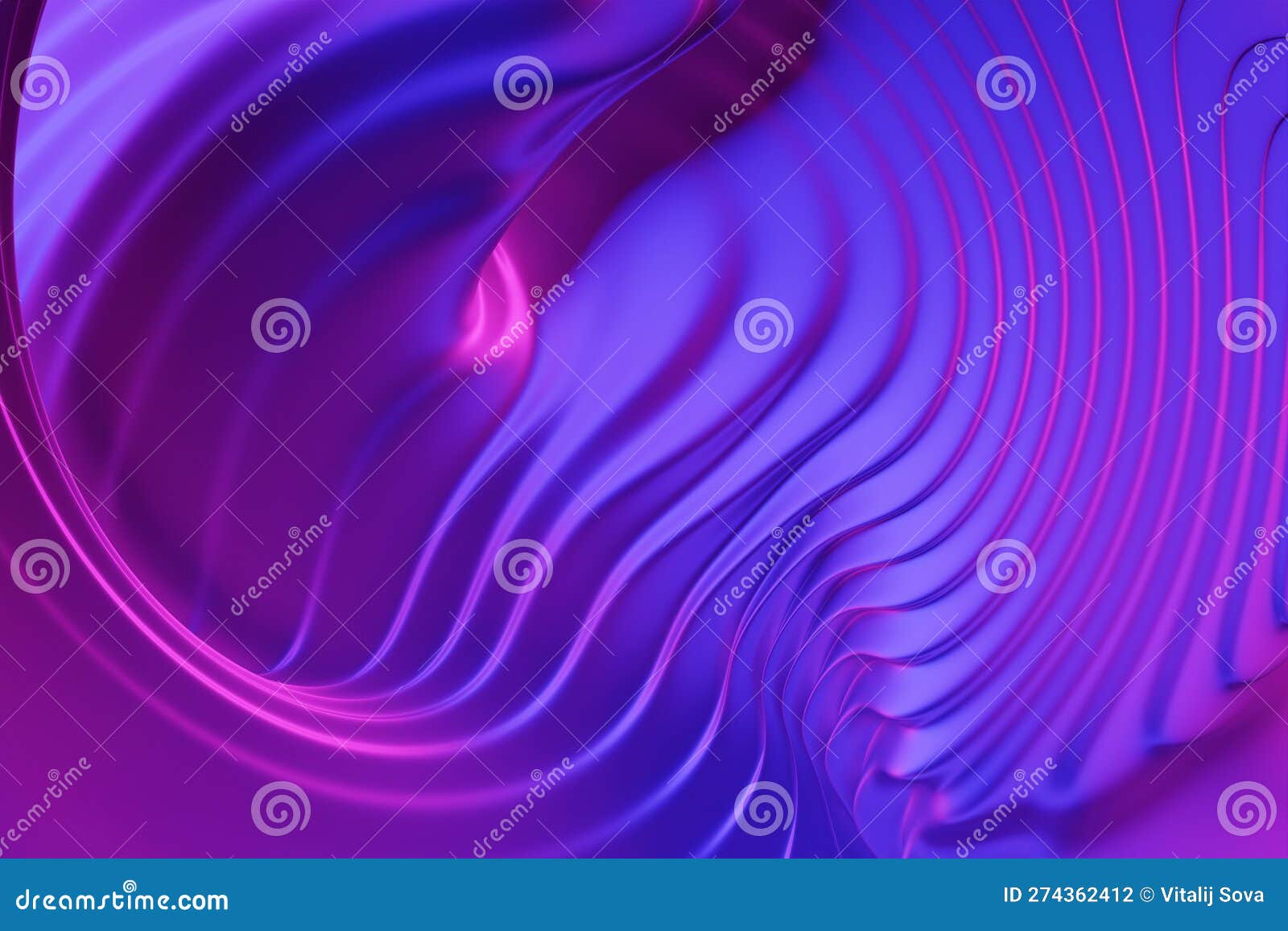 3d illustration stock illustration. Illustration of curve - 274362412