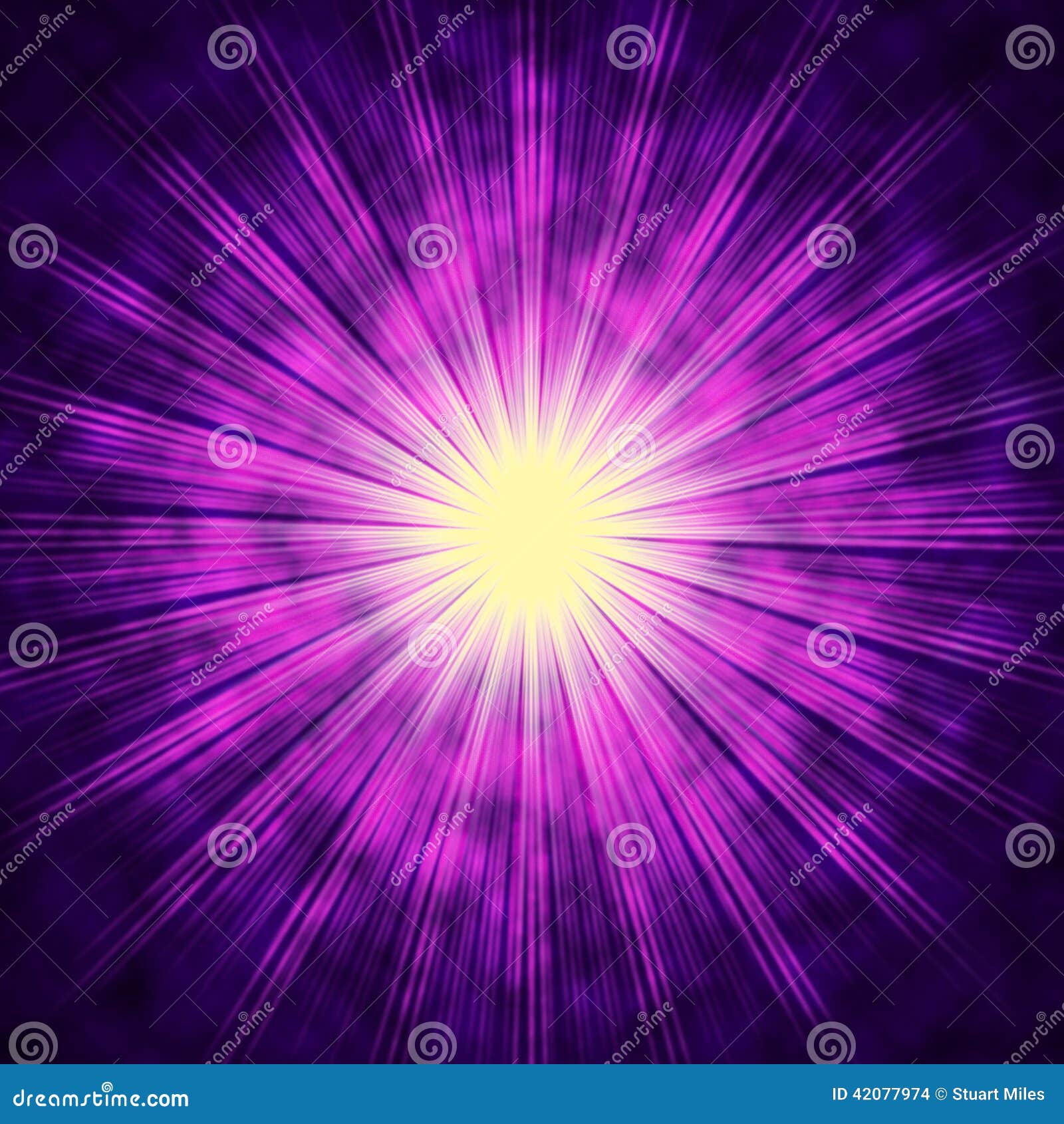 Purple Sun Background Means Bright Radiating Star Royalty-Free Stock ...
