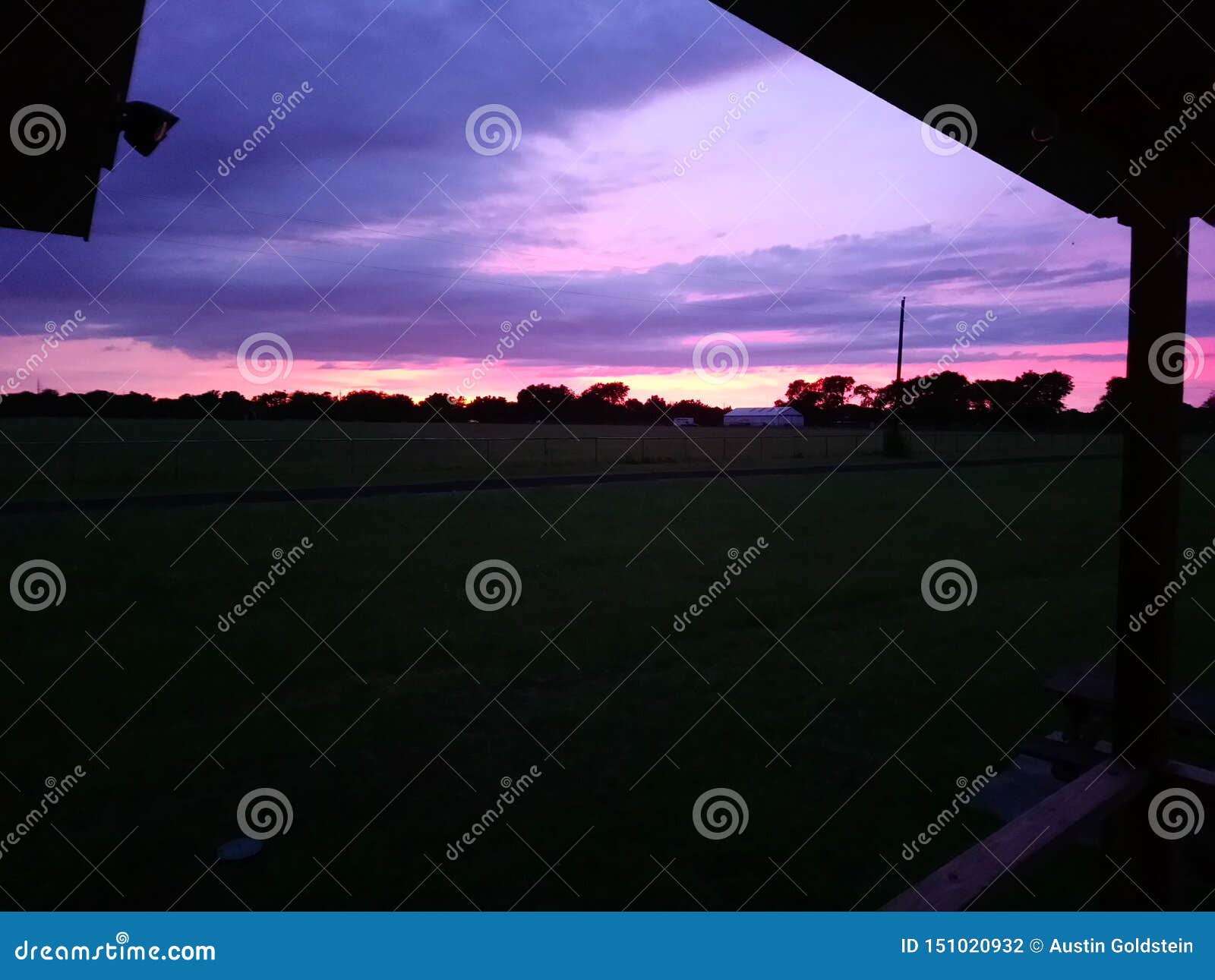 Purple sunset stock photo. Image of dusk, purple, night - 151020932