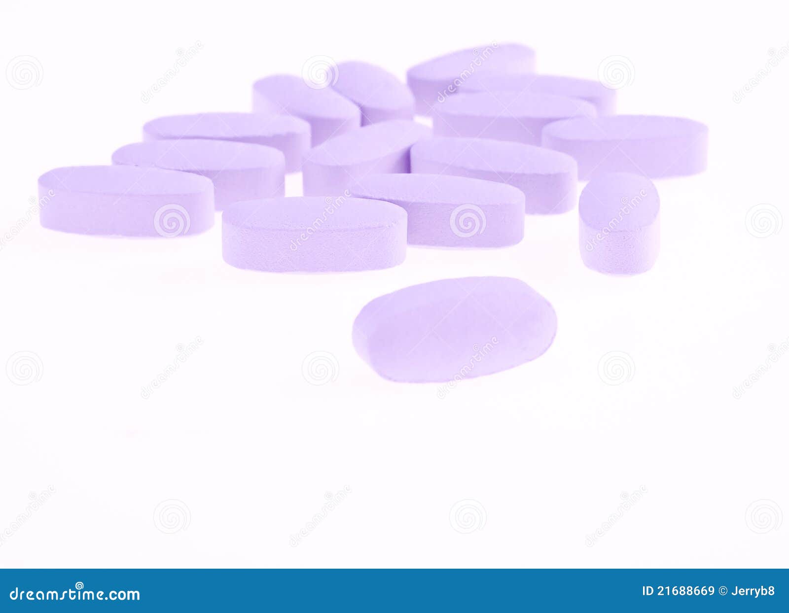 Purple Tablets stock image. Image of tablet, supplies - 21688669