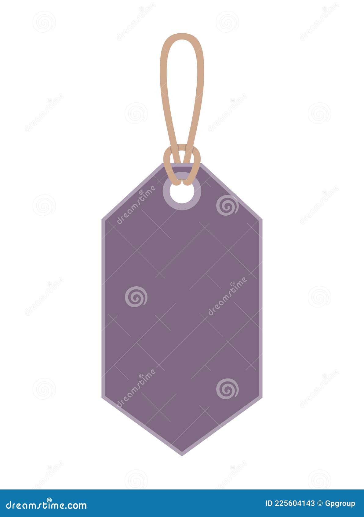 Purple tag design stock vector. Illustration of shop - 225604143
