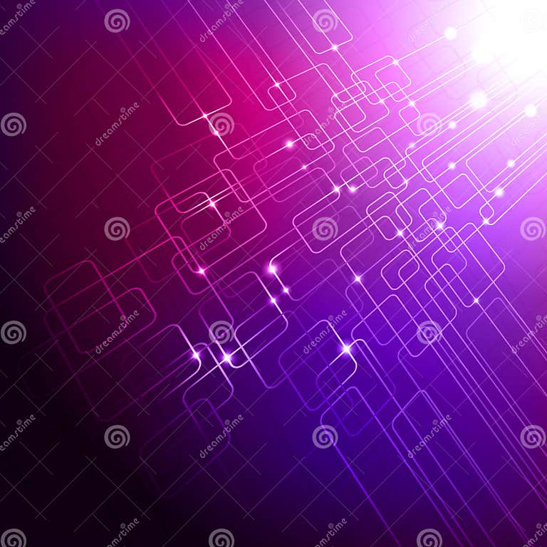 Purple tech background stock vector. Illustration of eps10 - 22040218