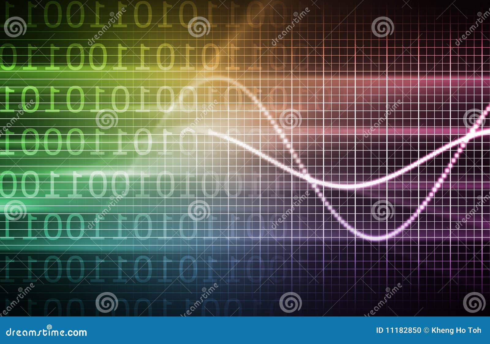 Purple Technology-themed Algorithm Valley Illustration And The Network ...