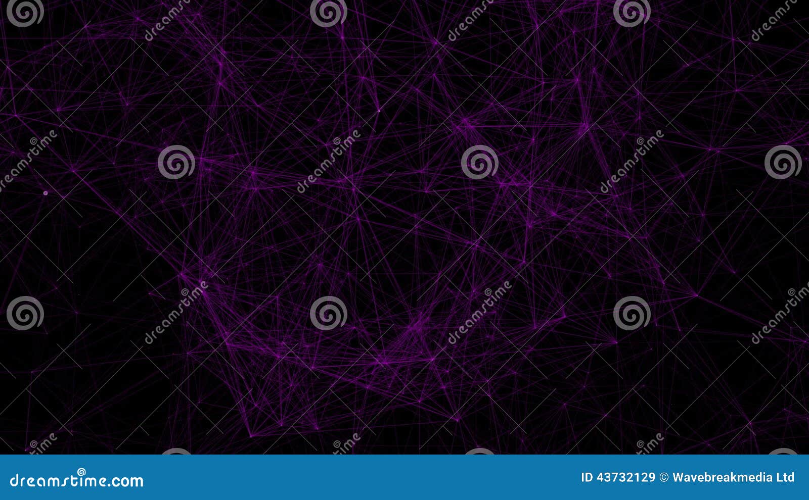 Purple Technology Lines Connectivity Animation Stock Video - Video of ...