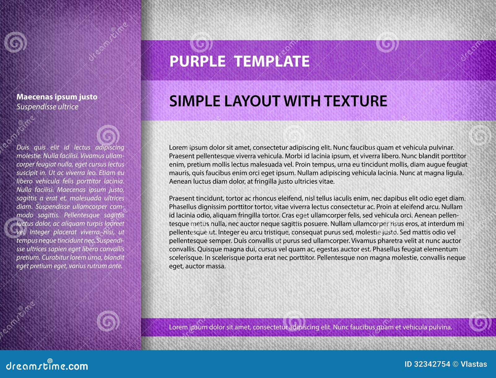 Purple Template Vector Illustration | CartoonDealer.com #32342754