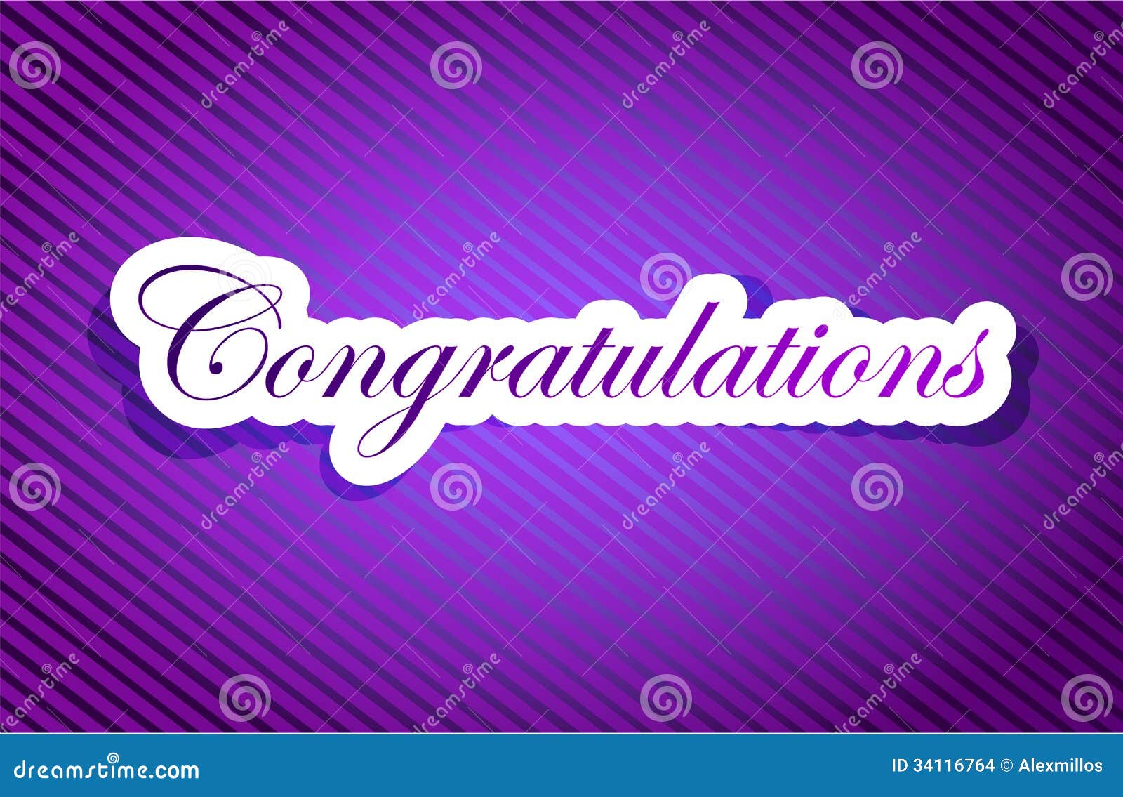 Purple Texture Congratulations Illustration Stock Illustration ...