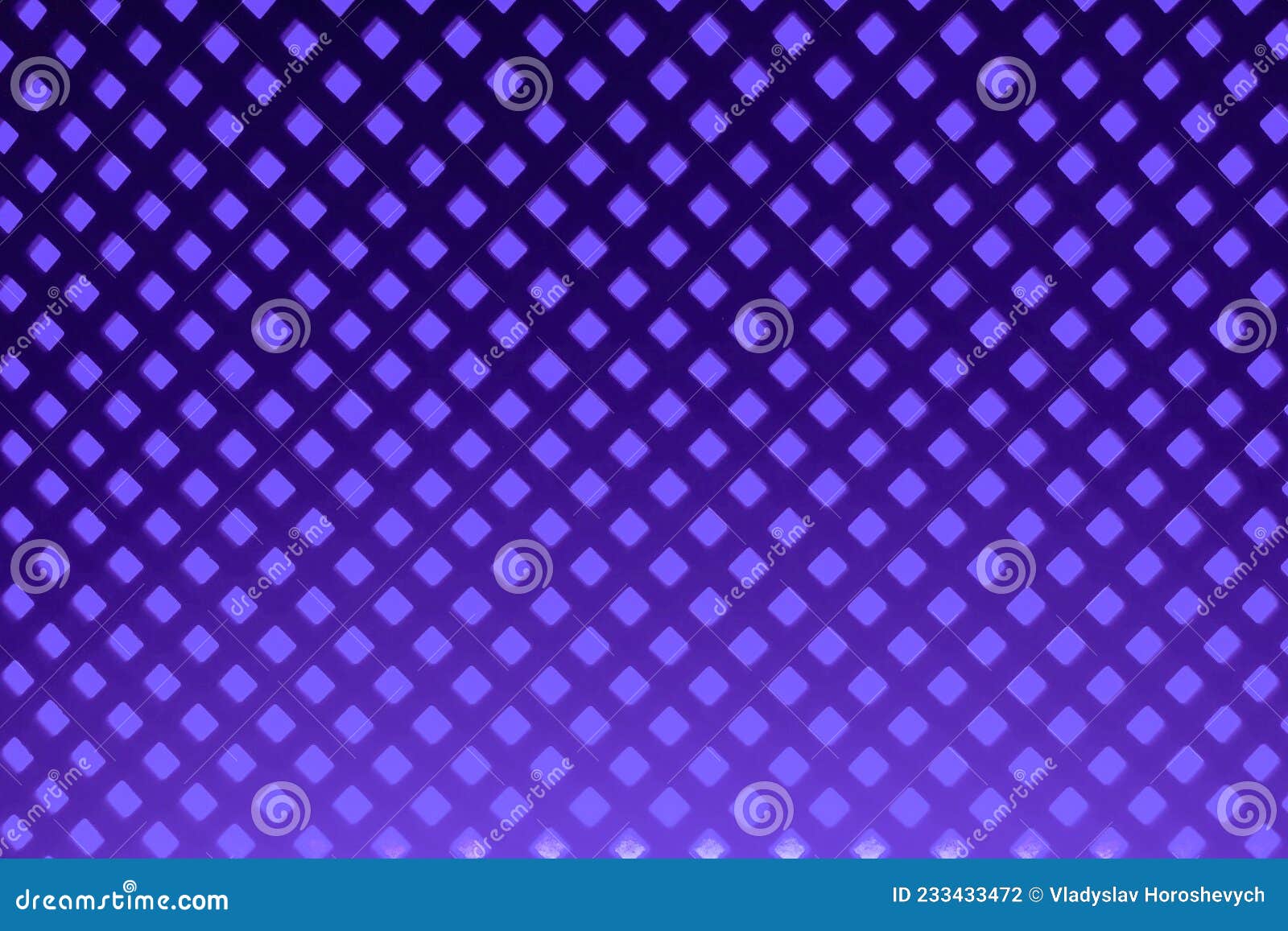 Purple Texture Illuminated by a Neon Lamp, Grid Stock Photo - Image of ...