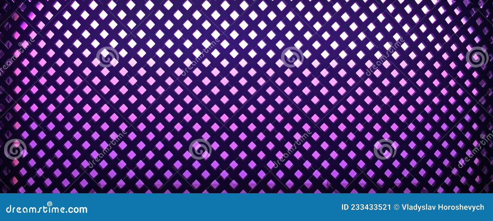 Purple Texture Illuminated by a Neon Lamp, Grid Stock Image - Image of ...