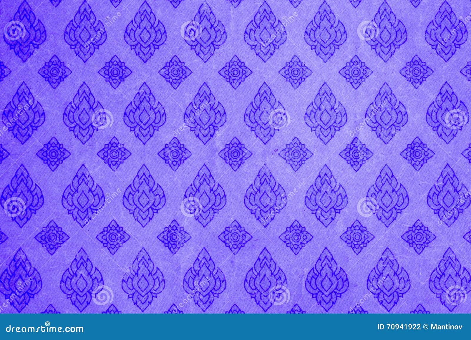 Purple Thai Style Pattern Paper Stock Photo - Image of ornament, retro ...