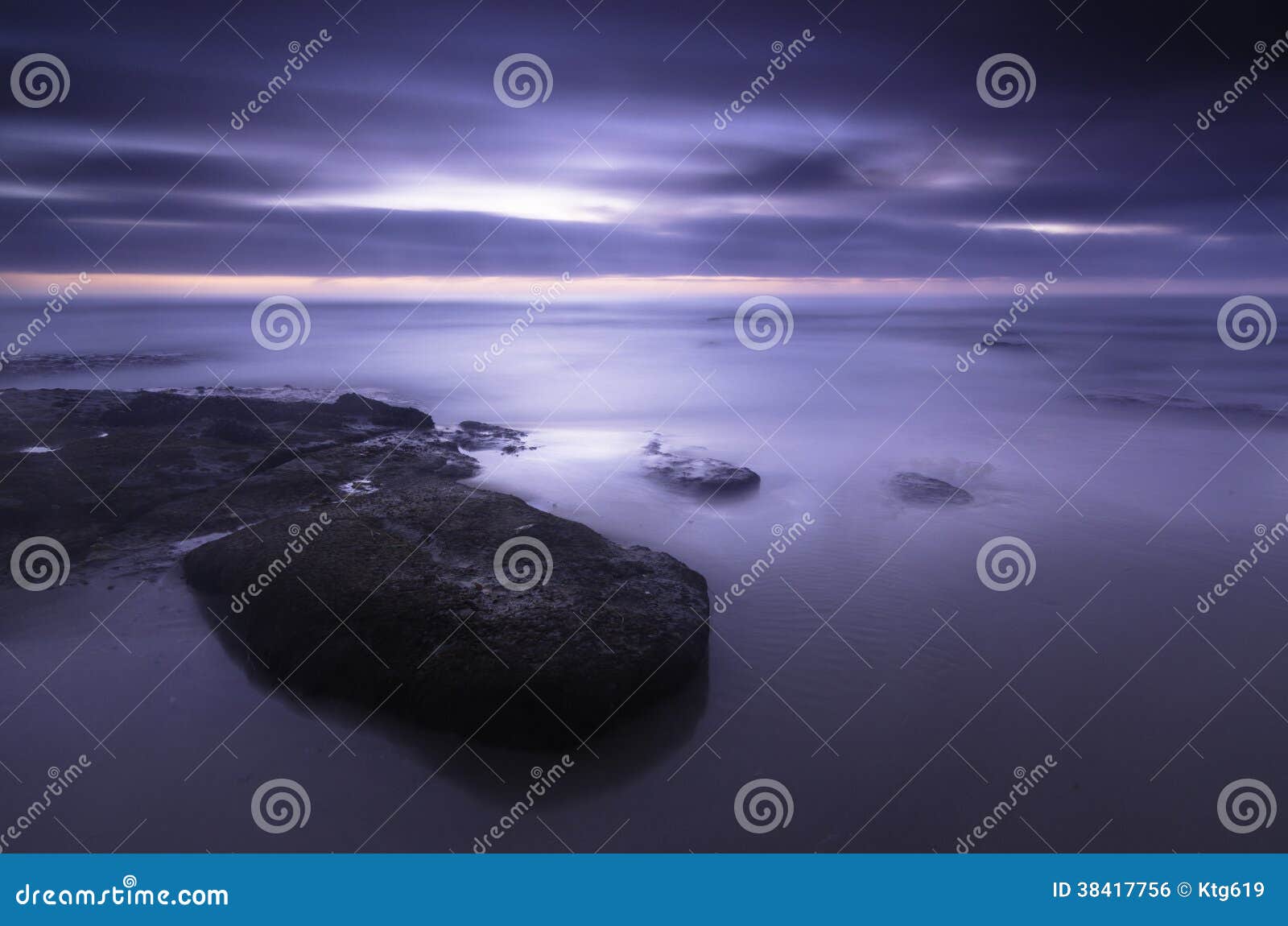 Purple Tide stock photo. Image of beach, jolla, scenic - 38417756