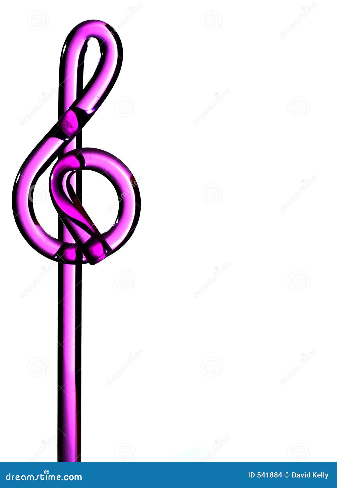 Purple Treble Clef stock photo. Image of treble, note, alto - 541884