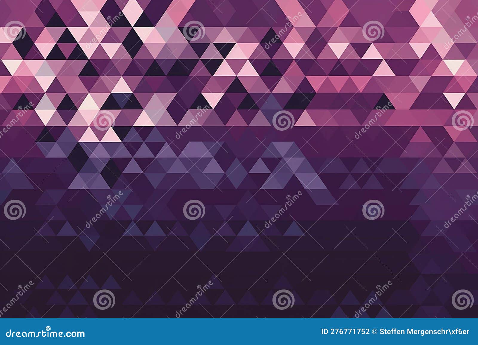 Purple Triangle Pattern Background Stock Illustration - Illustration of ...
