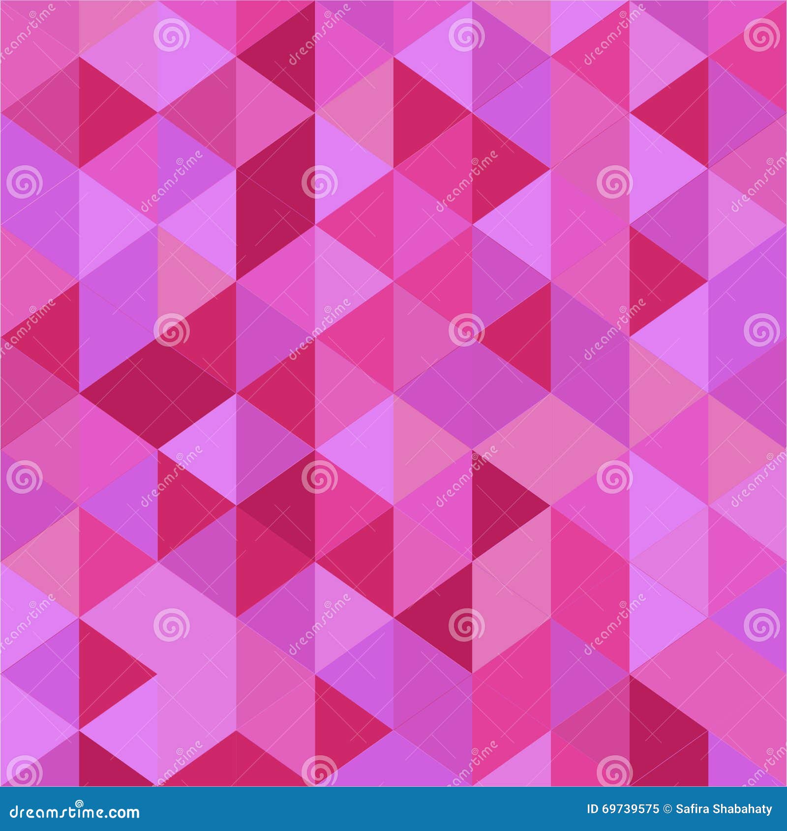 Purple Triangle Pattern stock vector. Illustration of decorative - 69739575