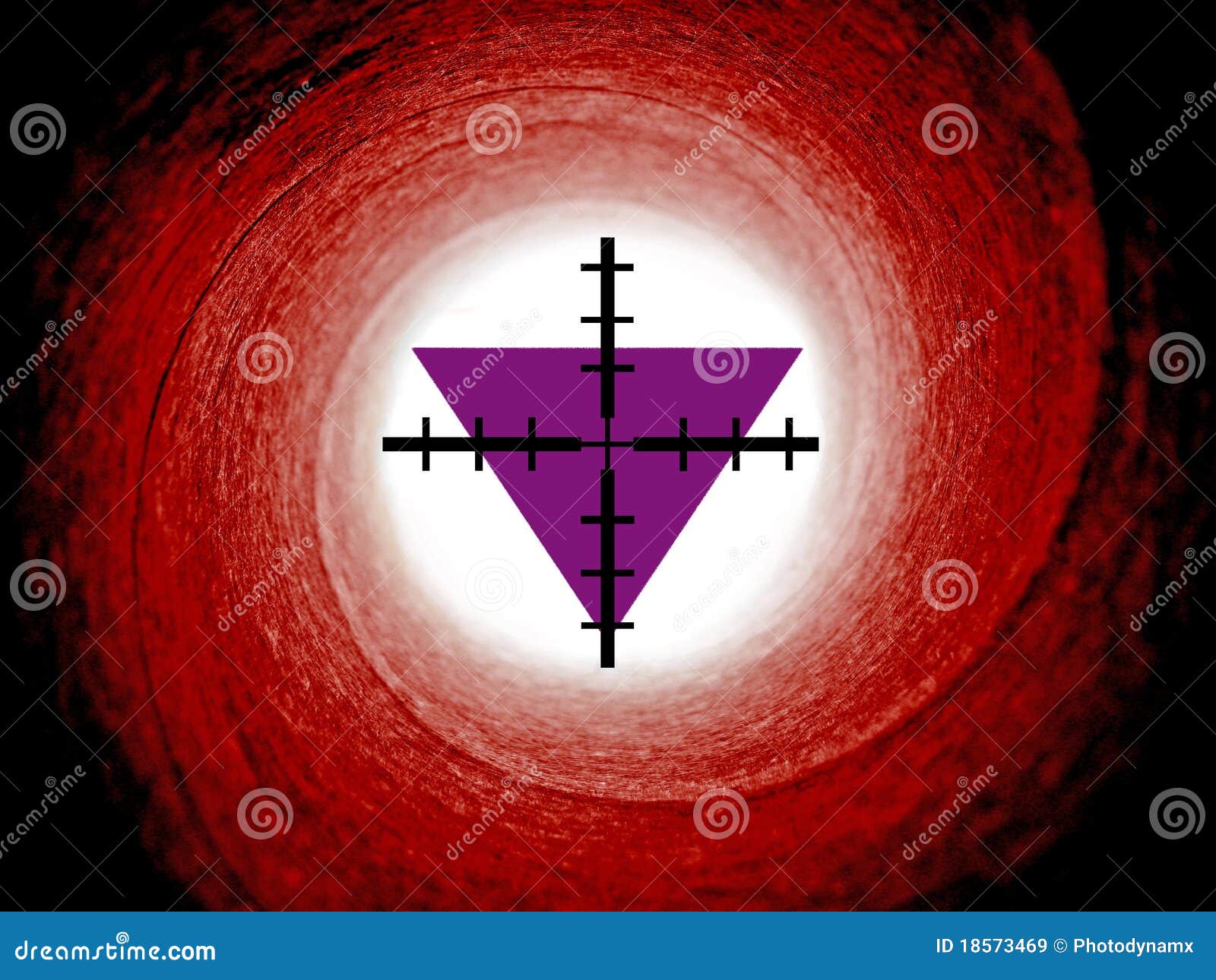 Purple Triangles Religious Persecution Stock Image - Image of ...