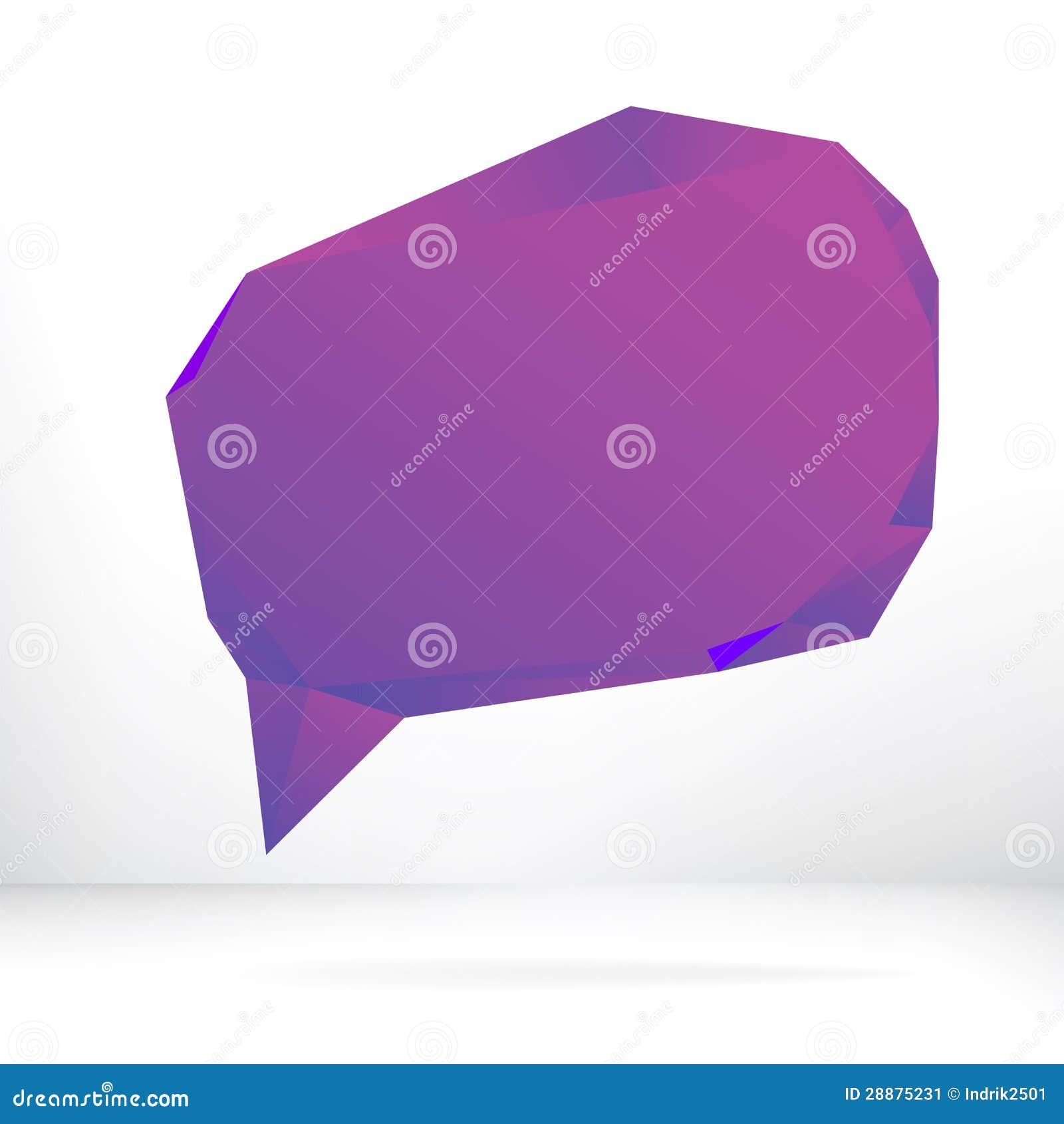 Purple Vector Speech Bubble. + EPS8 Stock Vector - Illustration of design, purple: 28875231
