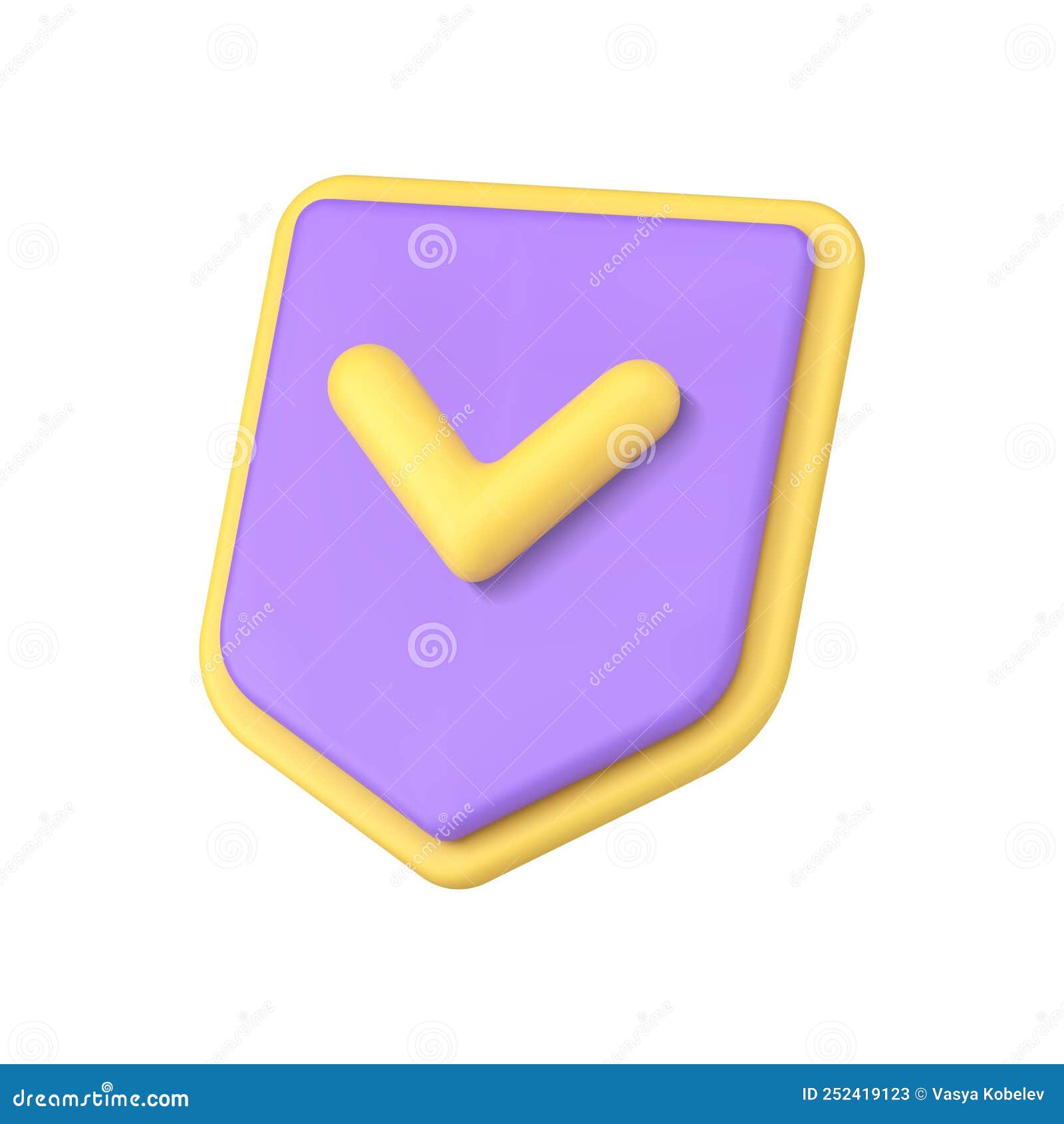 Purple Verification Shield Done Checkmark Information Security Control ...