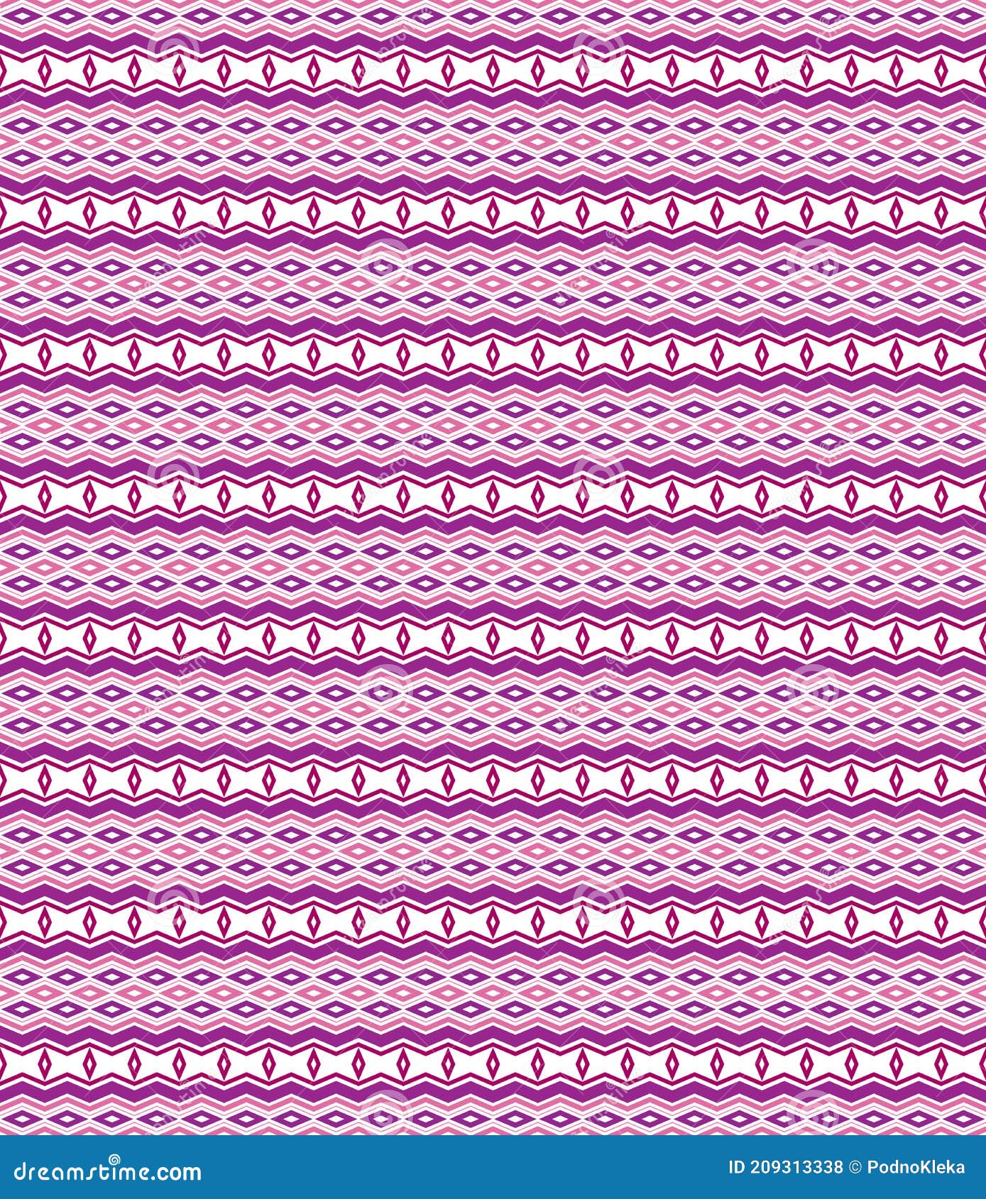 Purple Violet Geometry Zigzag Diamonds Stripe Seamless Vector Texture ...