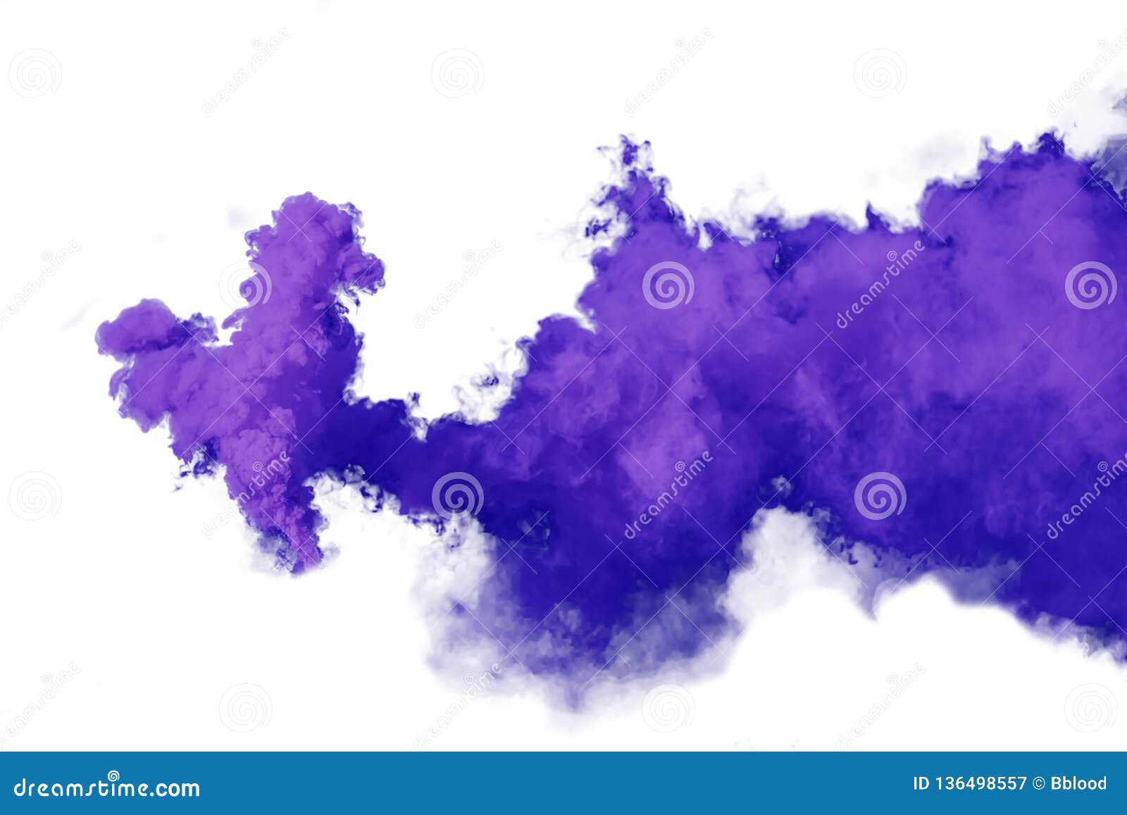 Purple and Violet Smoke Isolated on White Background Stock Image ...