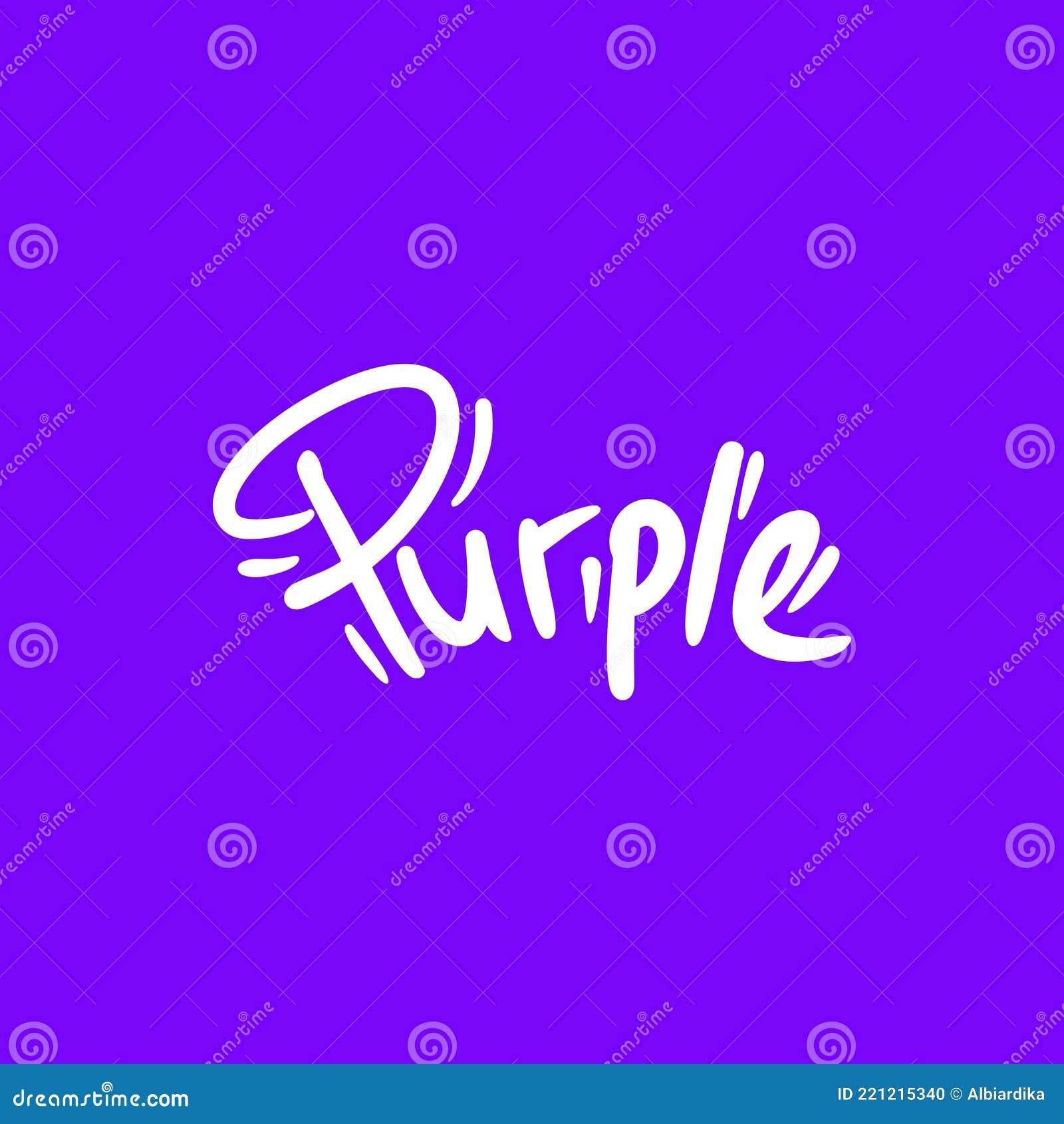 Purple Violet Text Design Graphic Vector Stock Vector - Illustration of ...