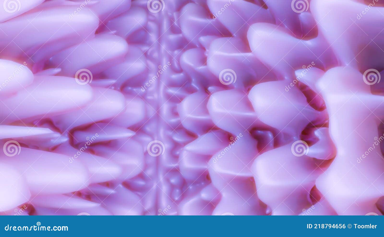Purple Warped Background with Waves and Deformations. 3d Render Stock ...
