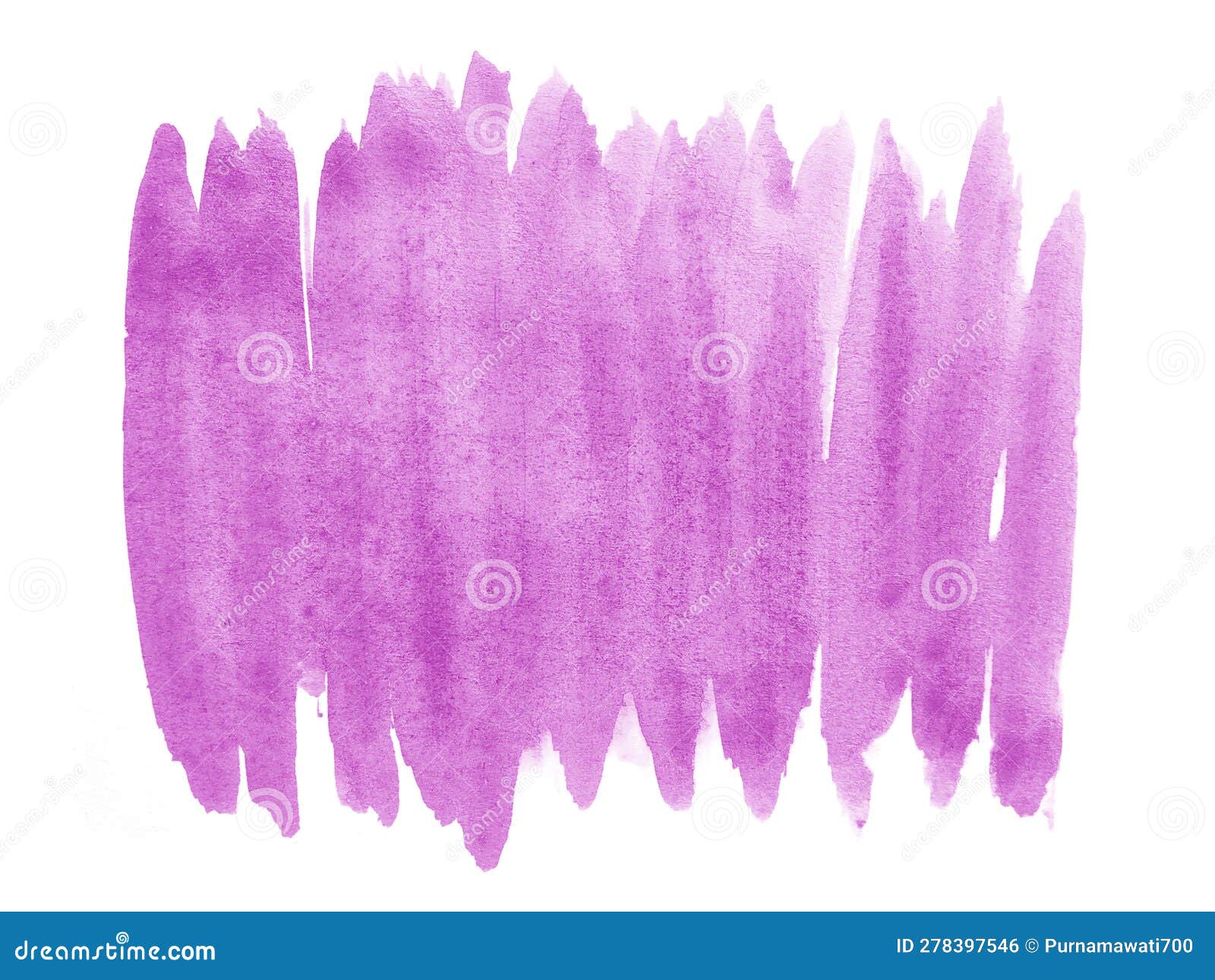 Purple Watercolor Scribble Texture. Abstract Watercolor on White ...