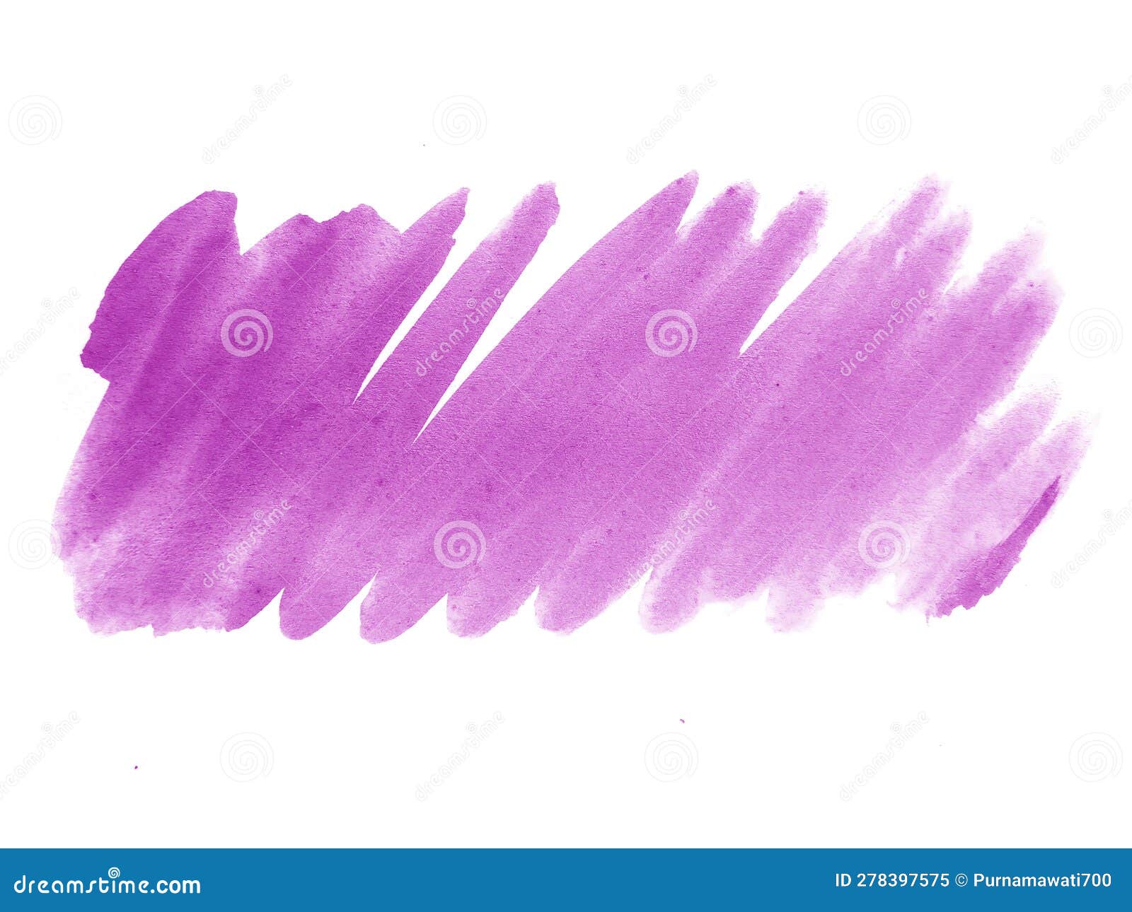 Purple Watercolor Scribble Texture. Abstract Watercolor on White ...