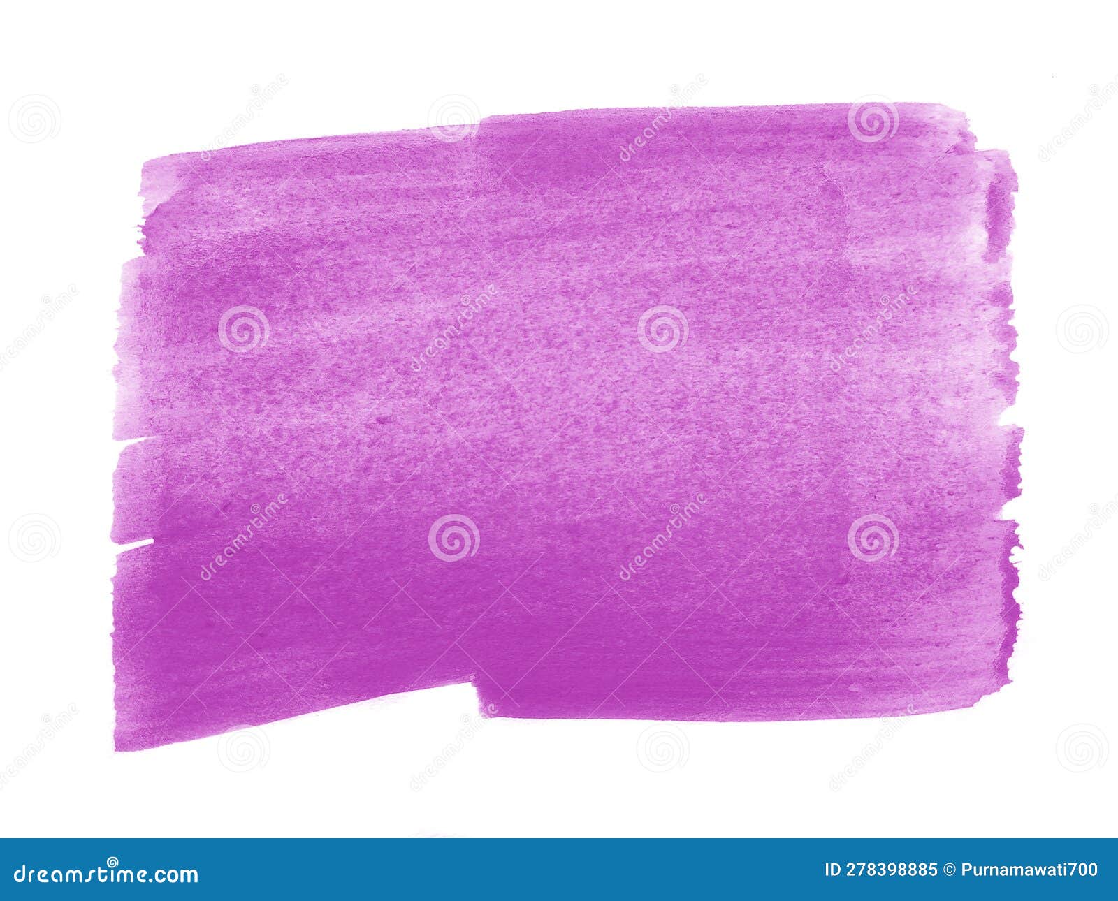 Purple Watercolor Scribble Texture. Abstract Watercolor on White ...