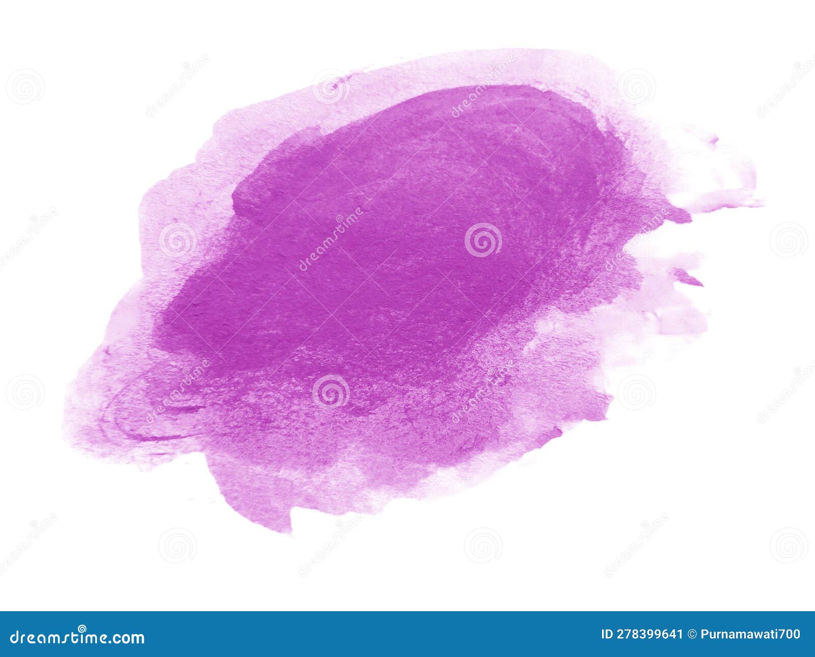 Purple Watercolor Scribble Texture. Abstract Watercolor on White ...
